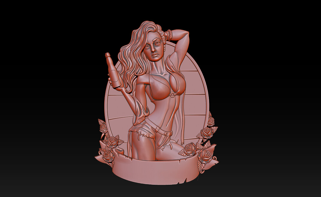 ArtStation - 3D decor for Architects, designers, CNC machines, 3D print, 3D to order, CNC Model ...