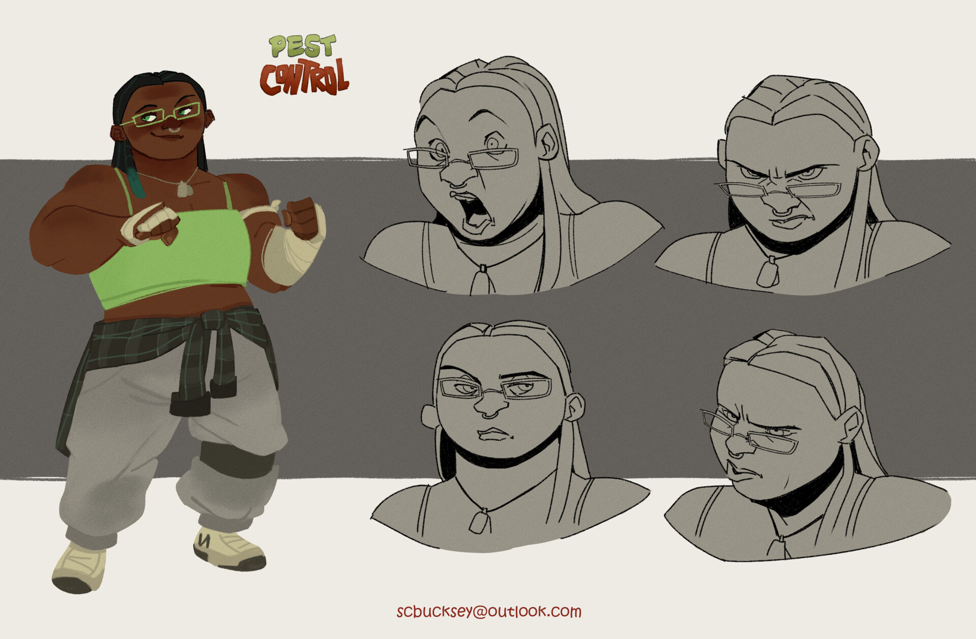 ArtStation - Expression Sheet