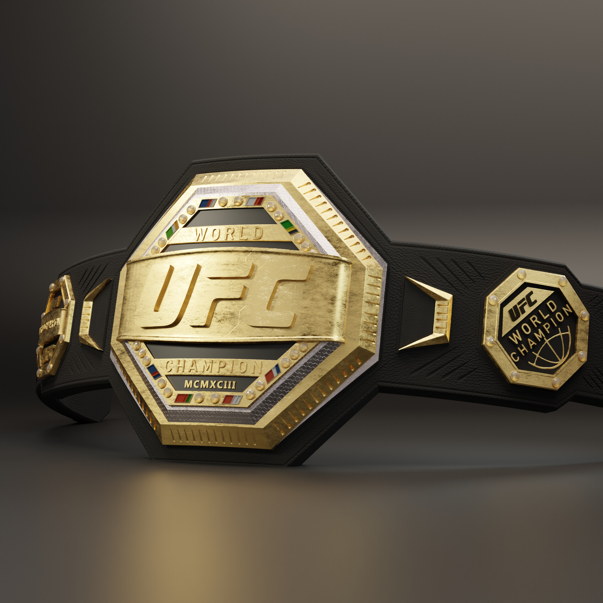 ArtStation - UFC Legacy Championship belt