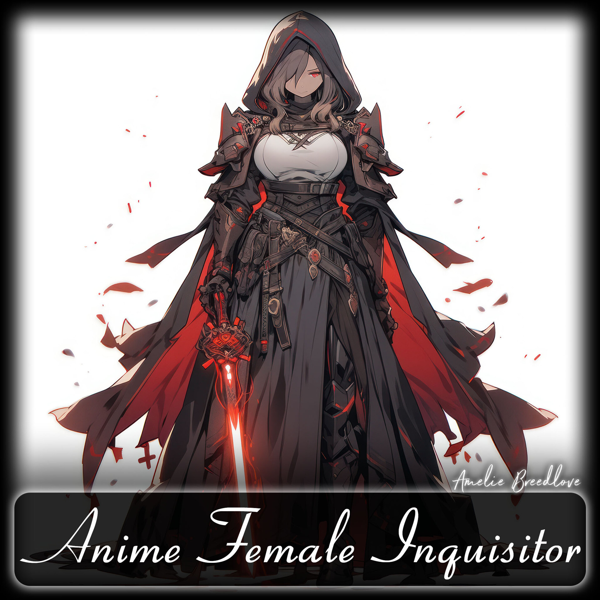 ArtStation - 200 Anime Female Inquisitor (Full Body) Reference Pack ...