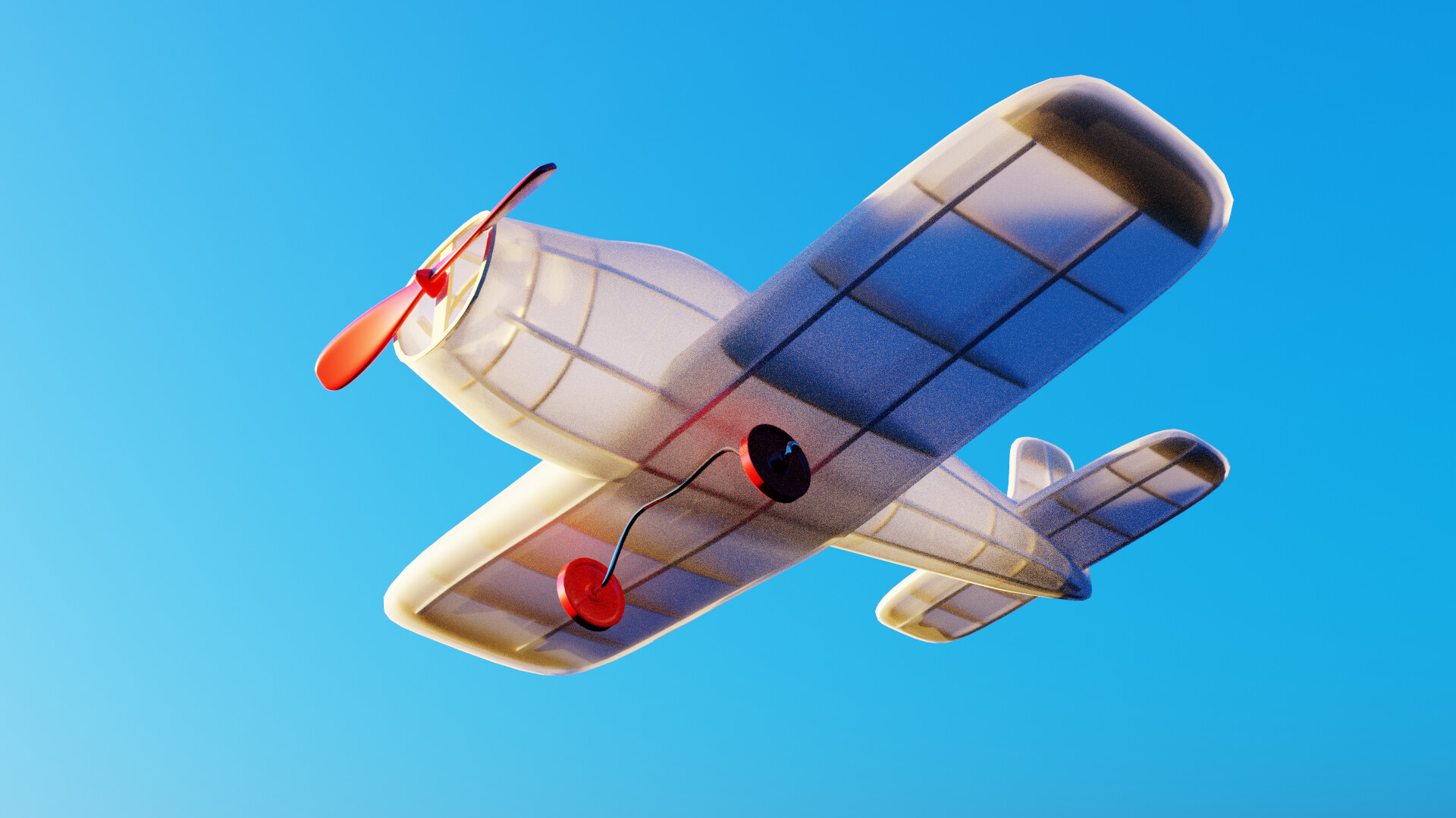 ArtStation - Plane animation Blender