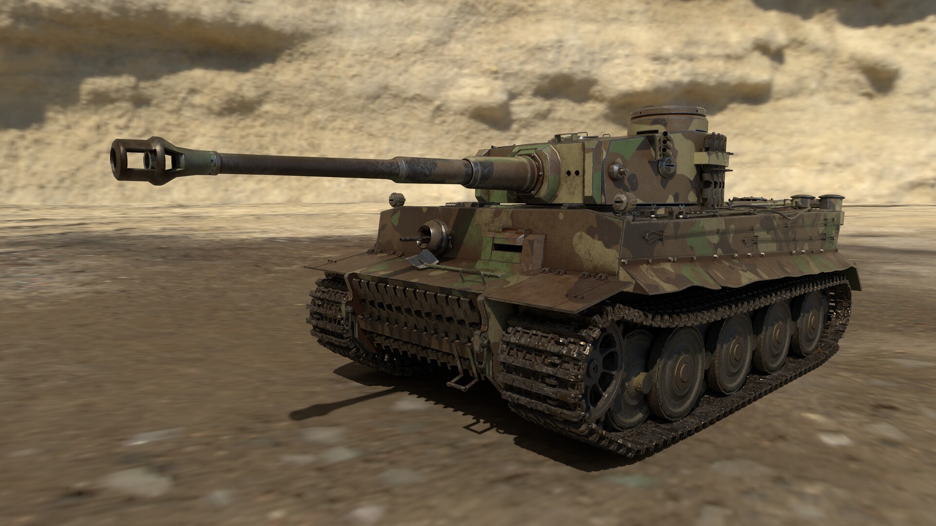 ArtStation - Tiger Tank