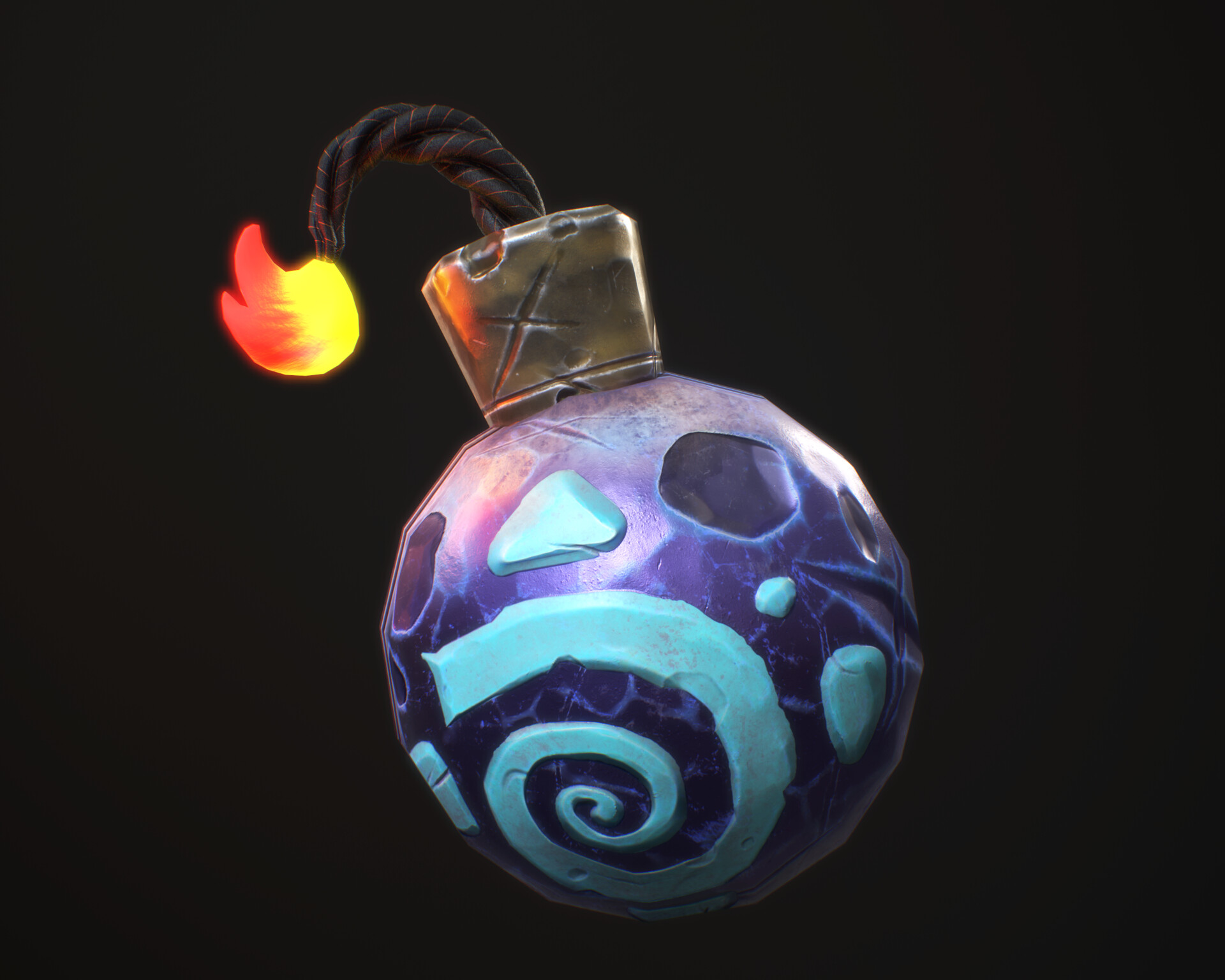 ArtStation - Bomb stylization