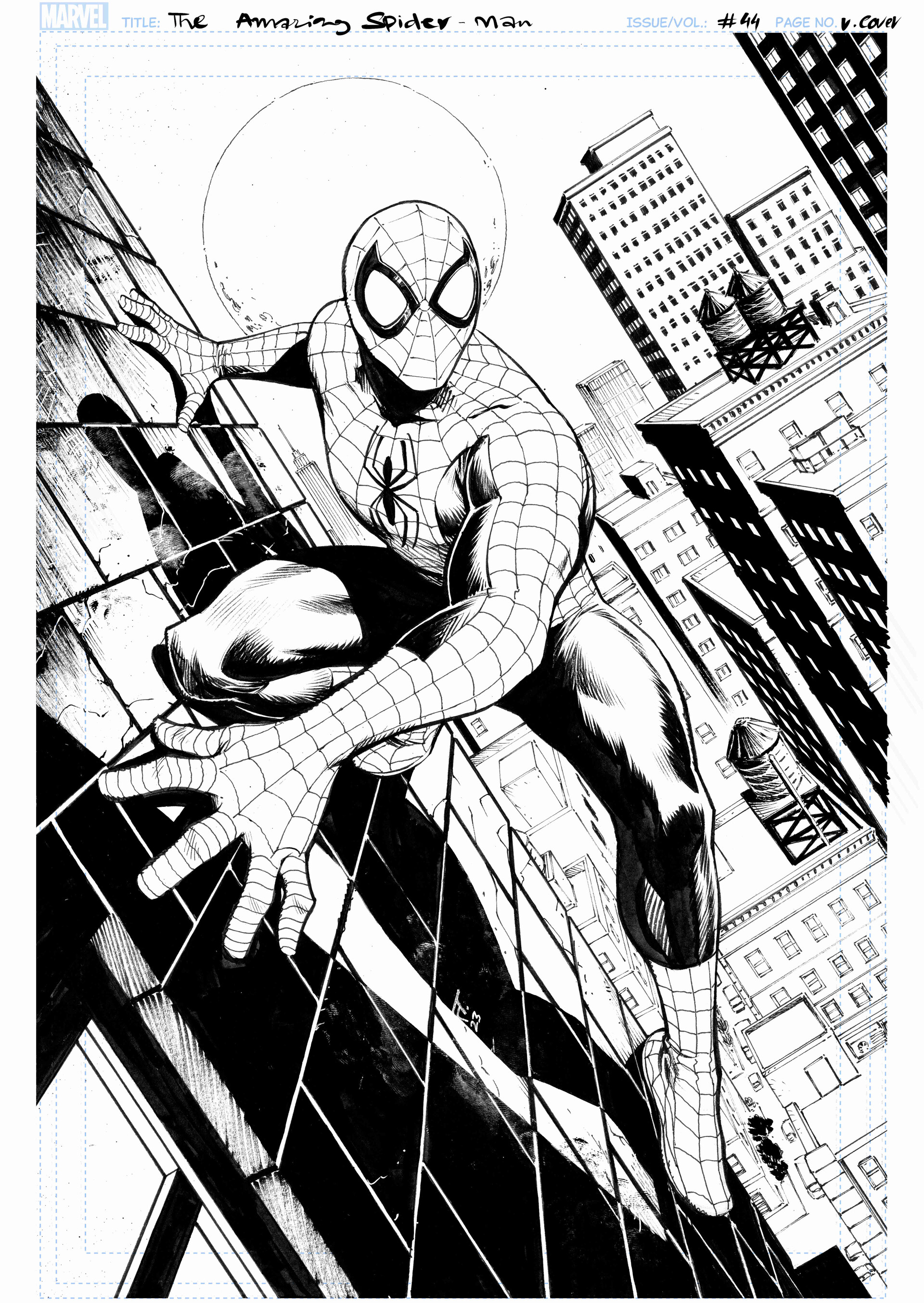 ArtStation - The Amazing Spider-Man #44 variant cover