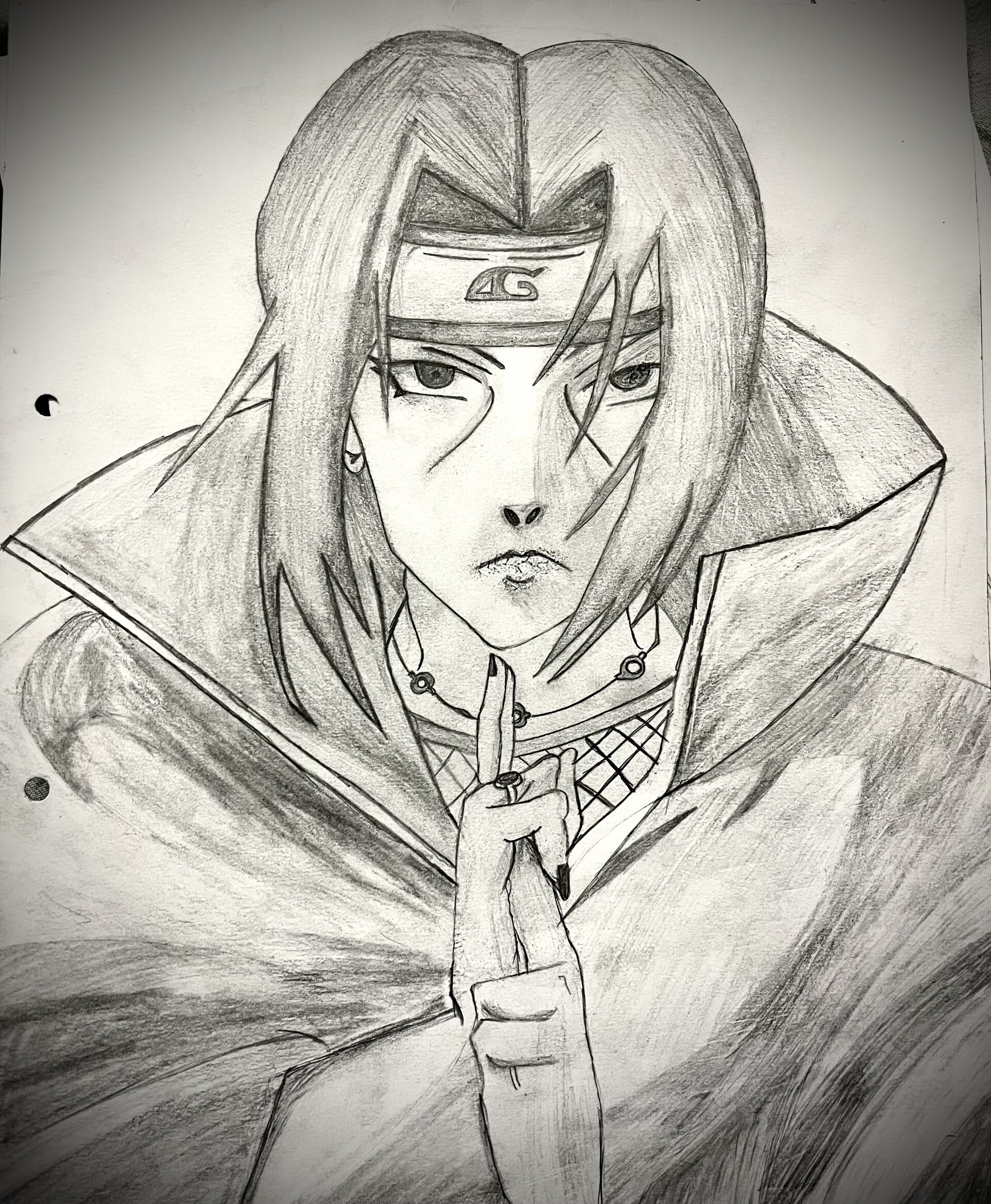 ArtStation - Itachi Uchiha_Sketch