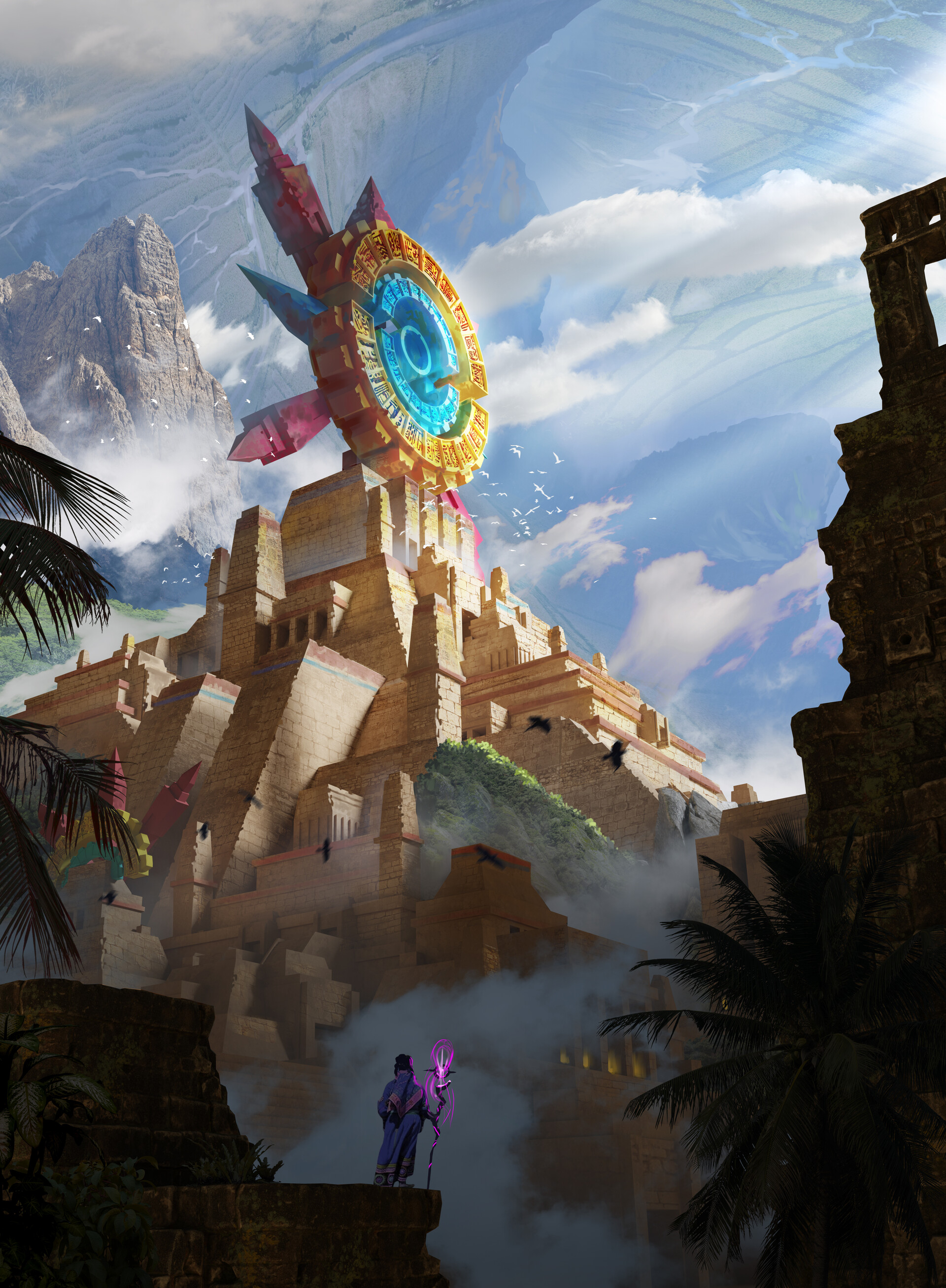 ArtStation - City's Blessing - The Lost Caverns of Ixalan - MTG