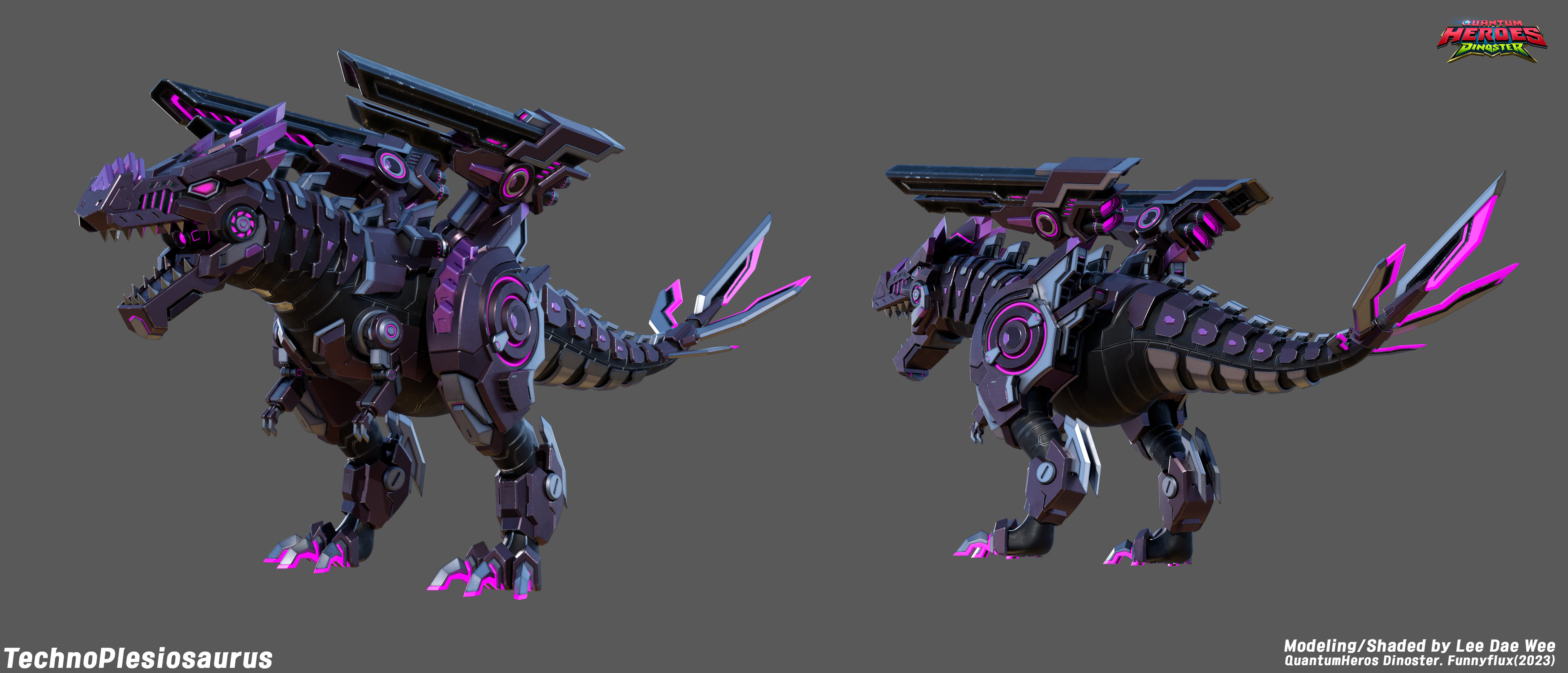 Lee Daewee - QuantumHeros Dinoster - Techno Rex