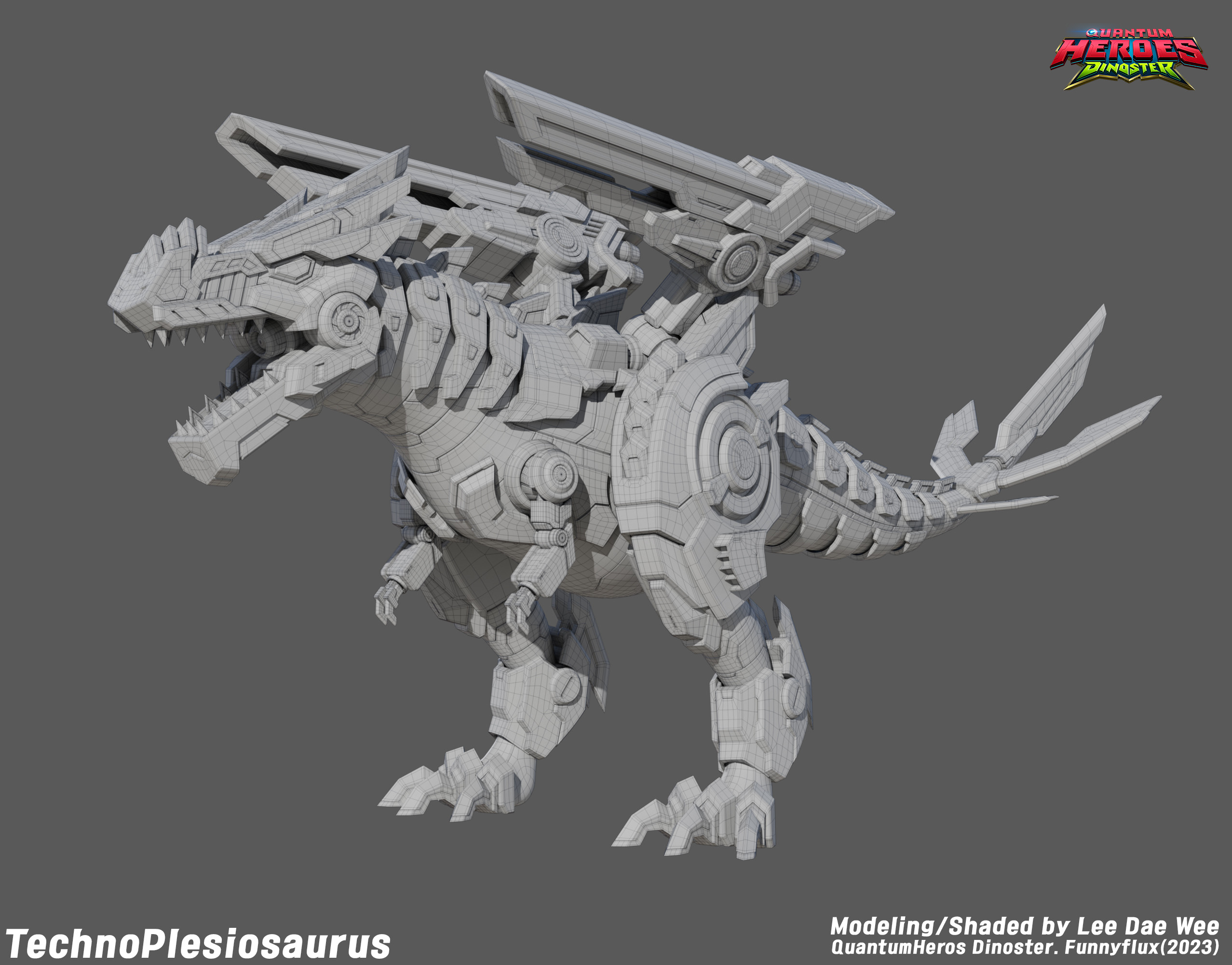Lee Daewee - QuantumHeros Dinoster - Techno Rex