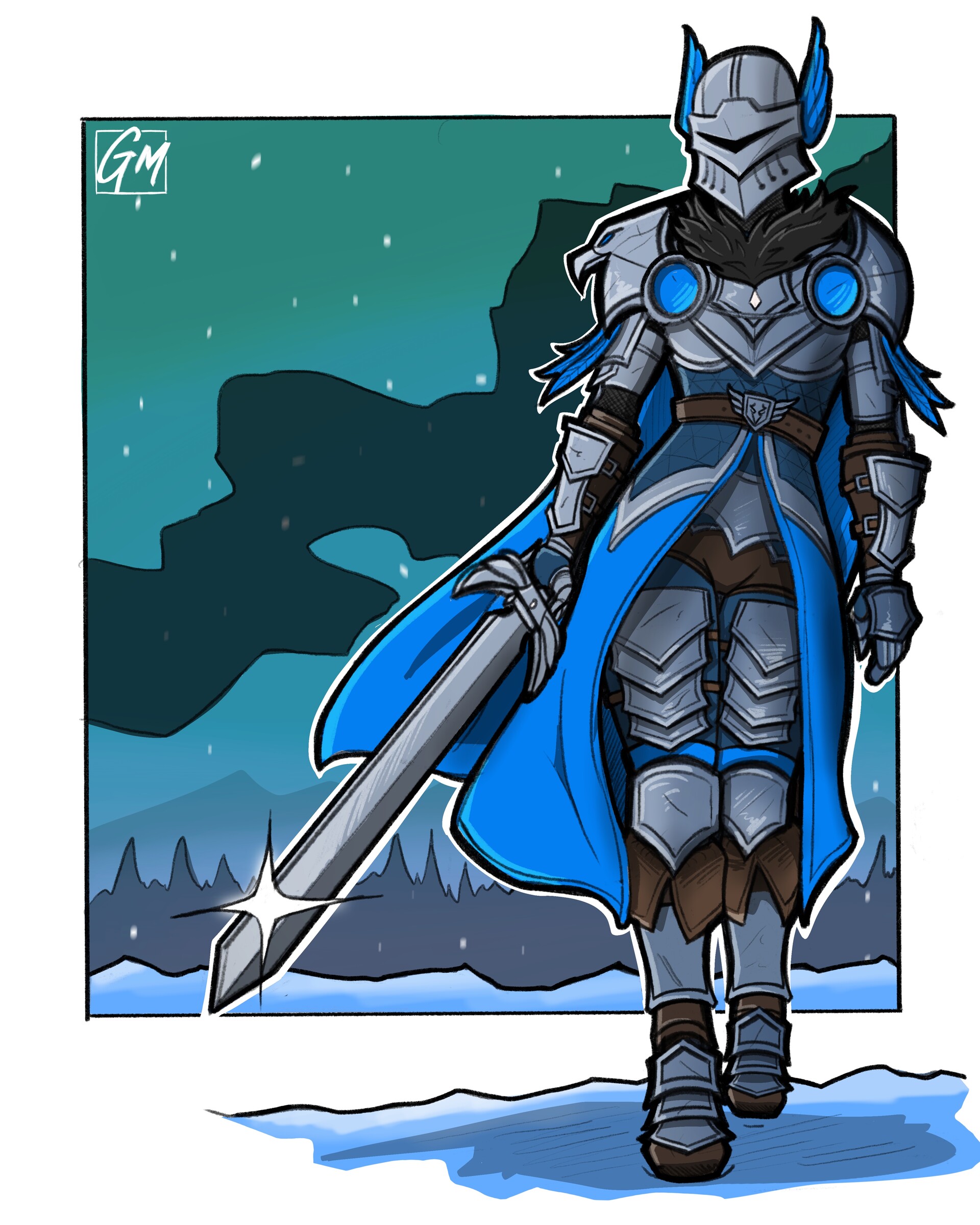 ArtStation - Bird Knight