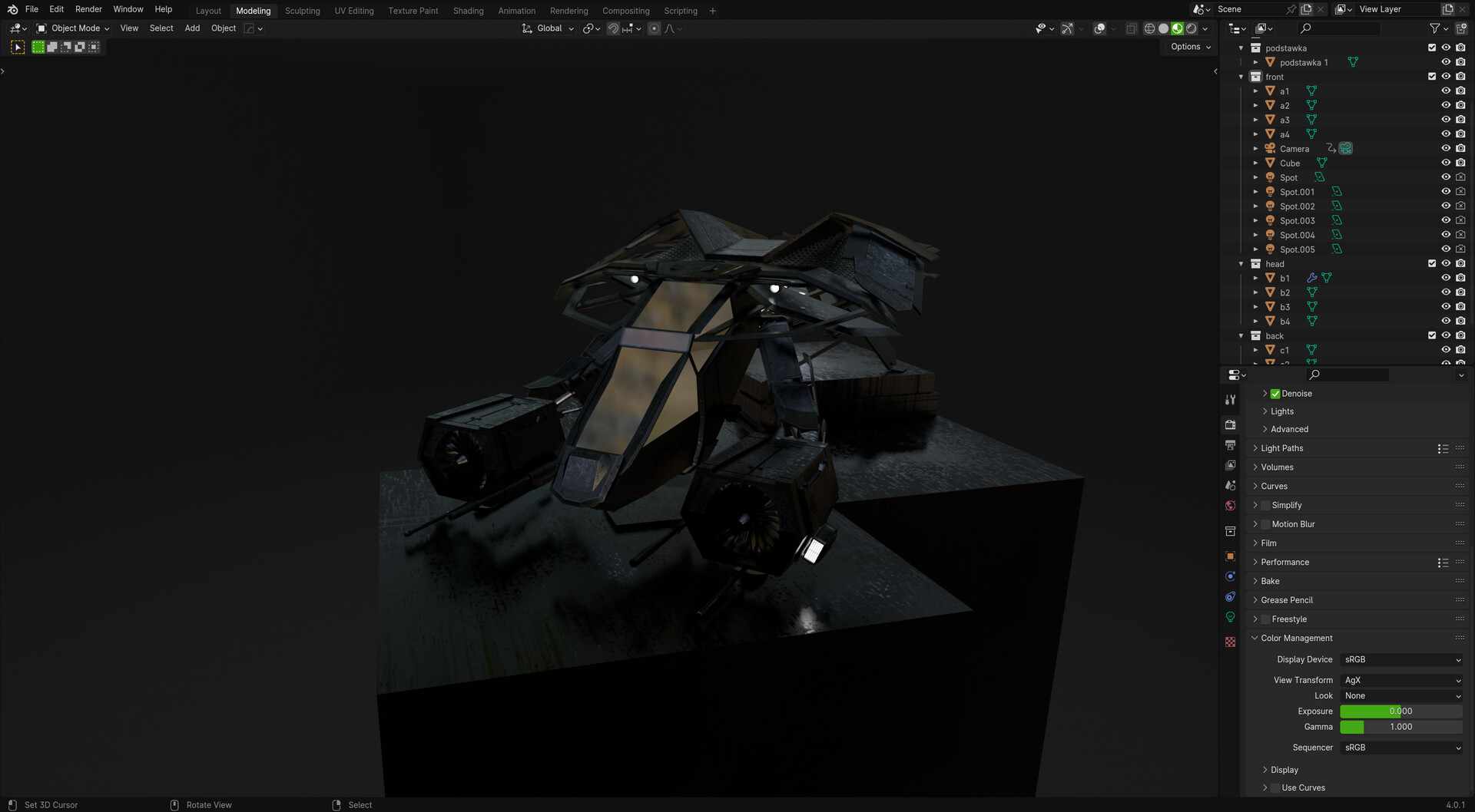 Symix - BATPLANE - The Dark Knight Rises