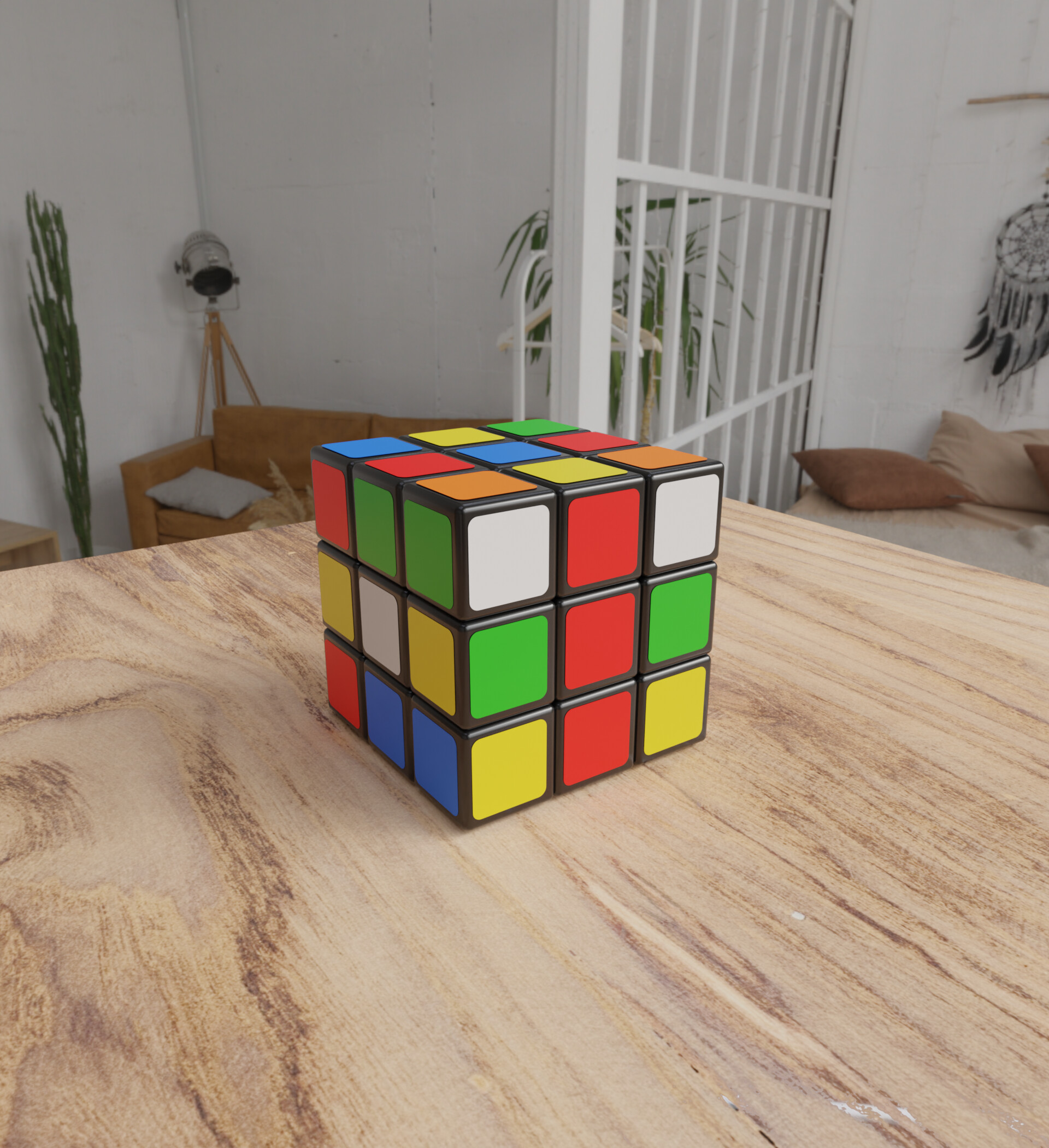 ArtStation - 3d model rubik cube, 3d cube