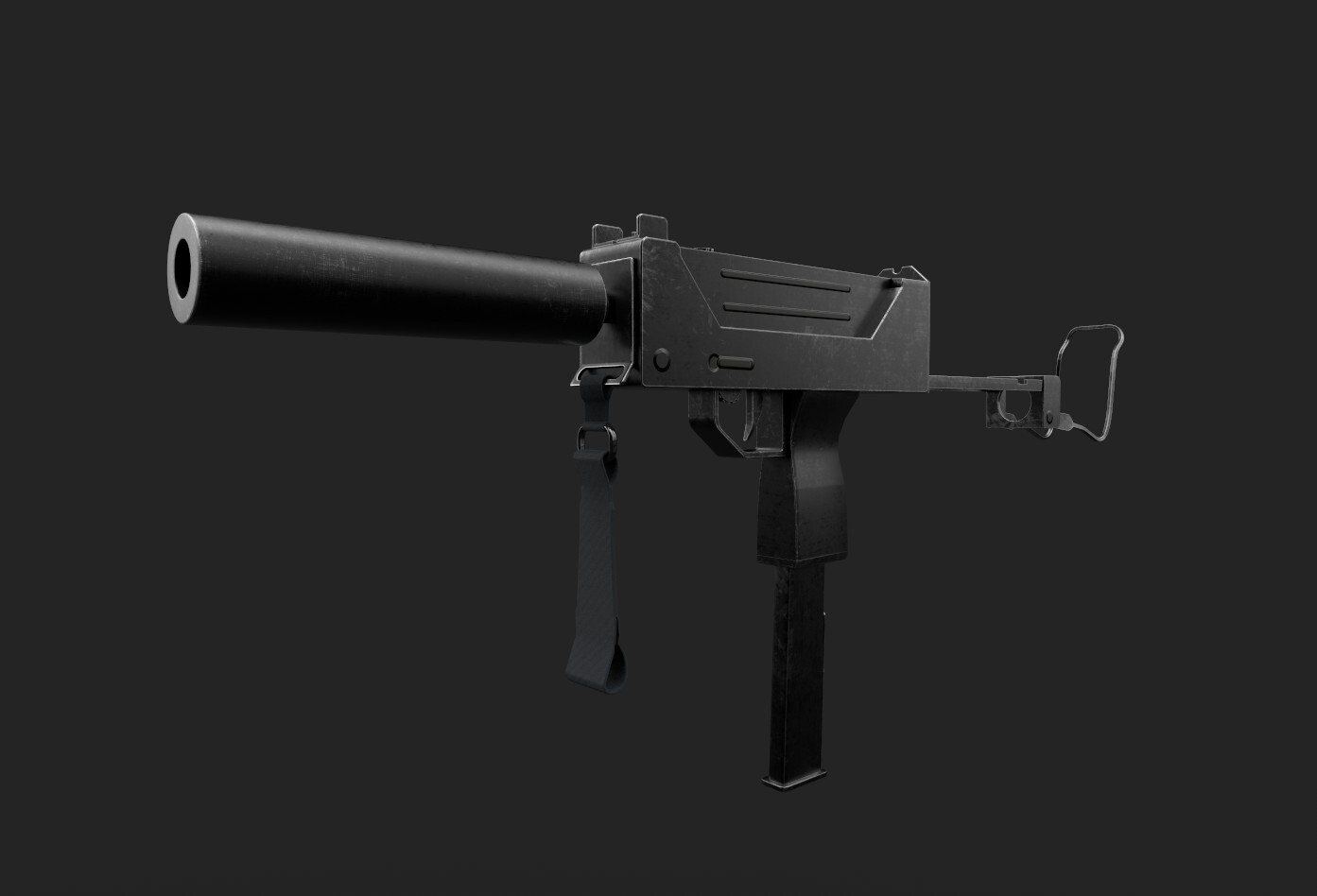 ArtStation - Uzi weapon / Resident Evil