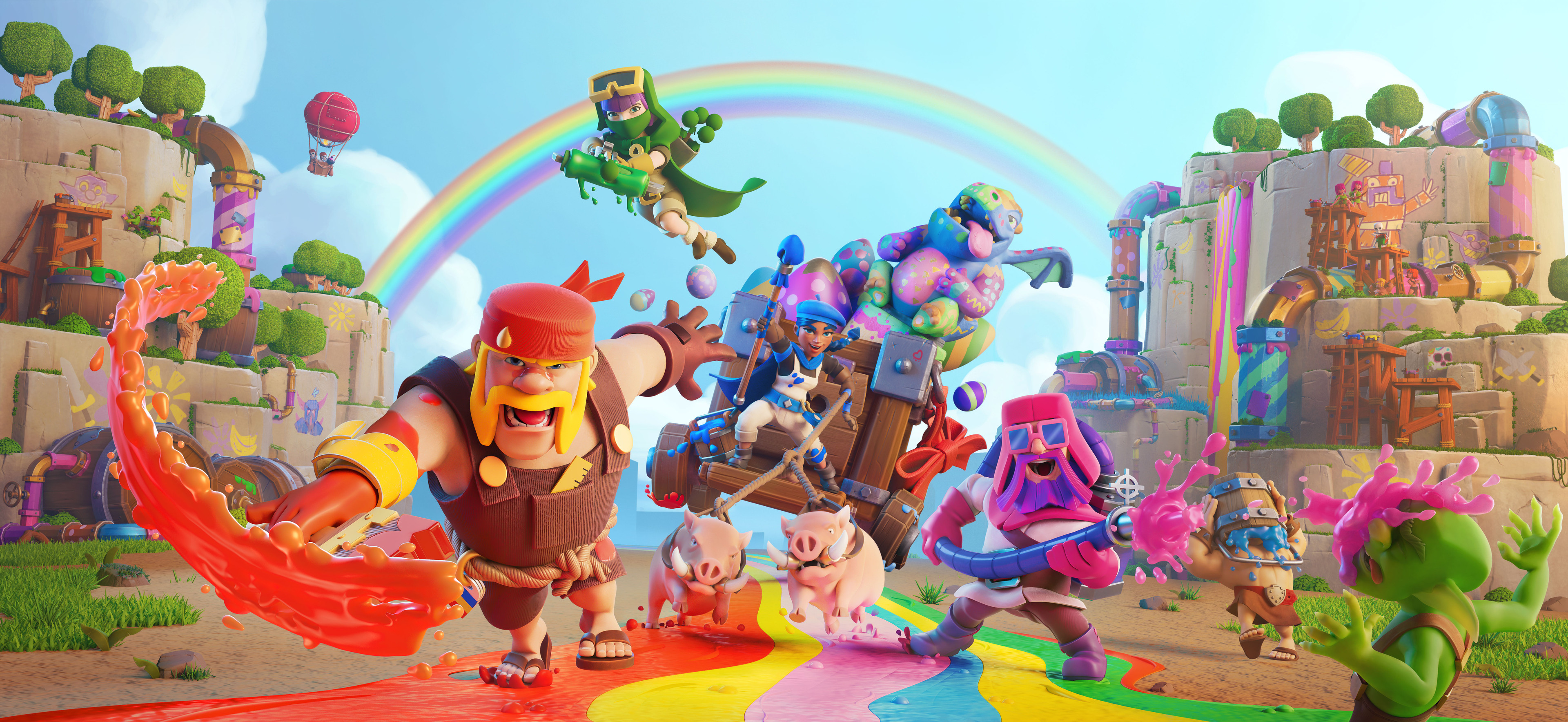 Timo Hämäläinen - Clash Of Clans - Color Fest- Loading screen