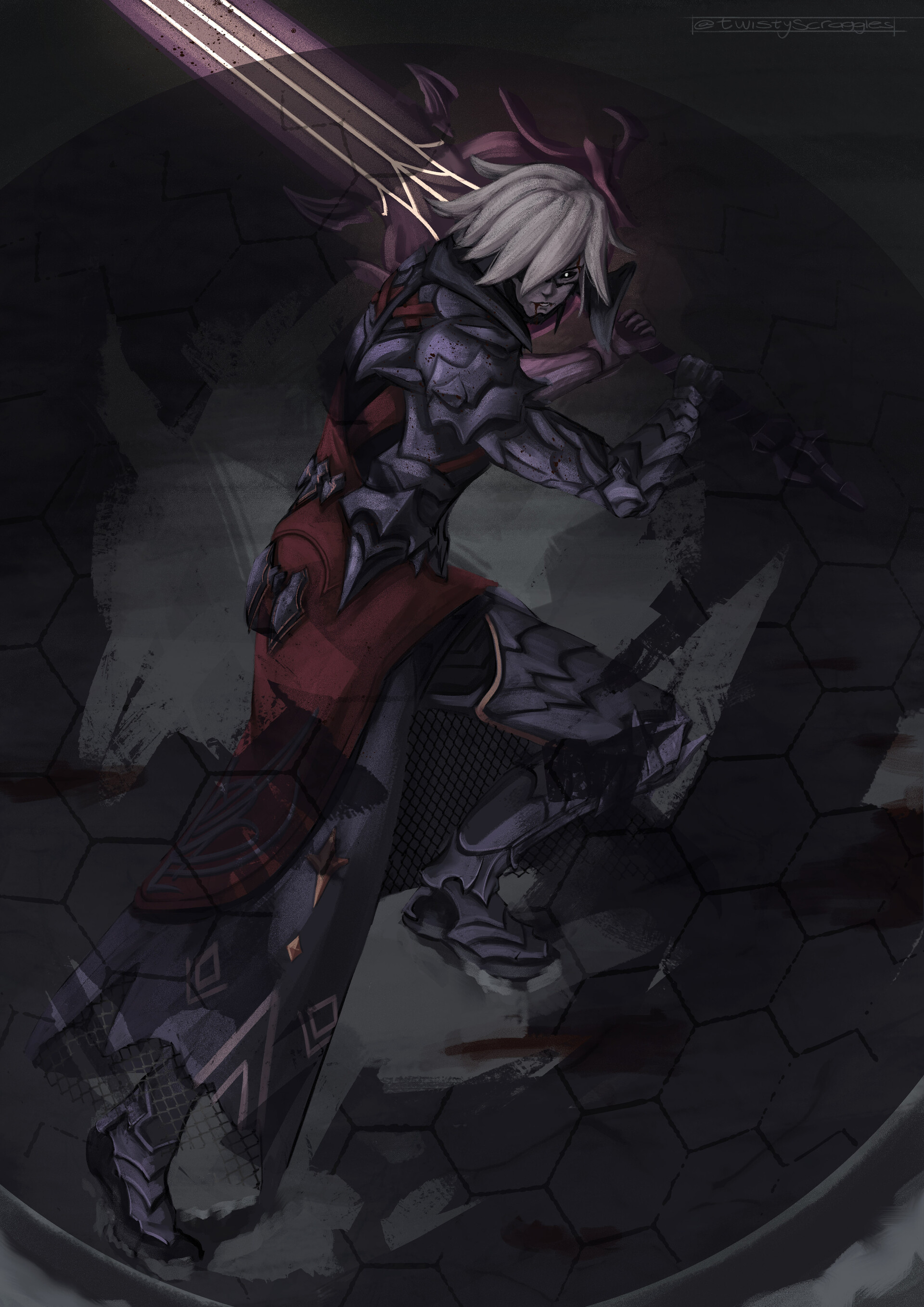 ArtStation - Dark Knight Final Fantasy XIV