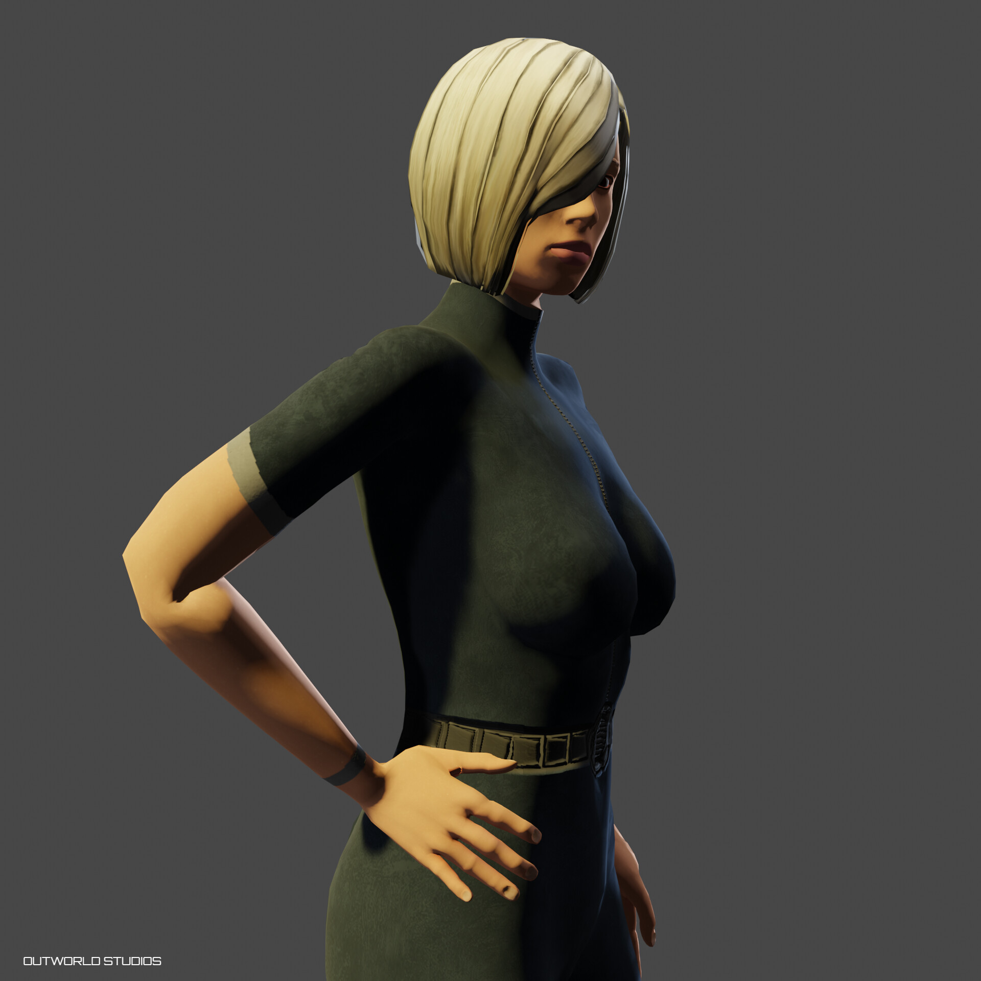 ArtStation - Scion Conflict: Civilian Female