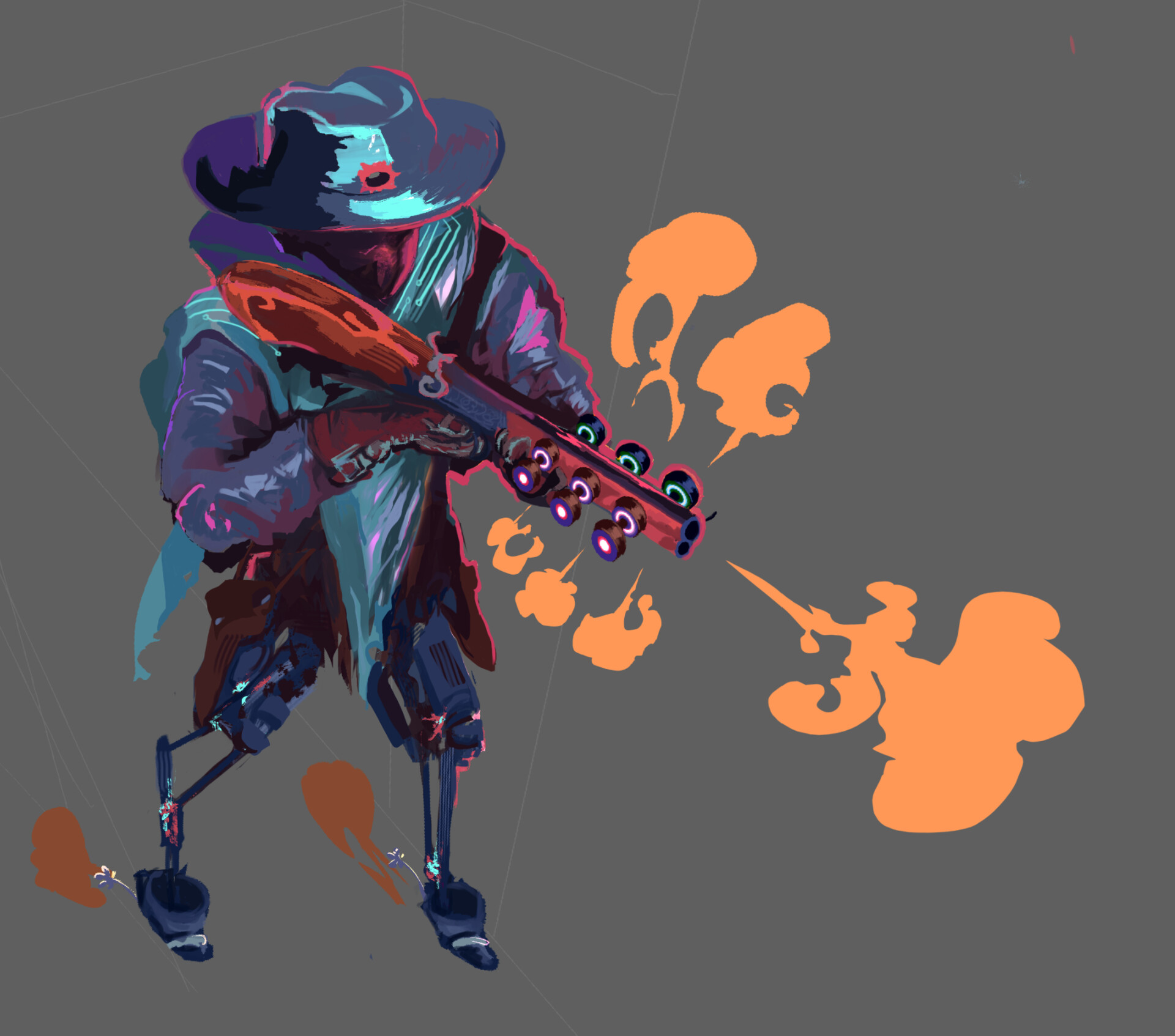 ArtStation - Cowboy weapon concept