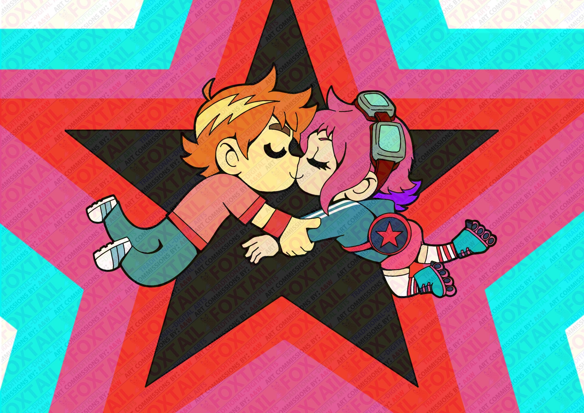 ArtStation - Scott pilgrim takes off