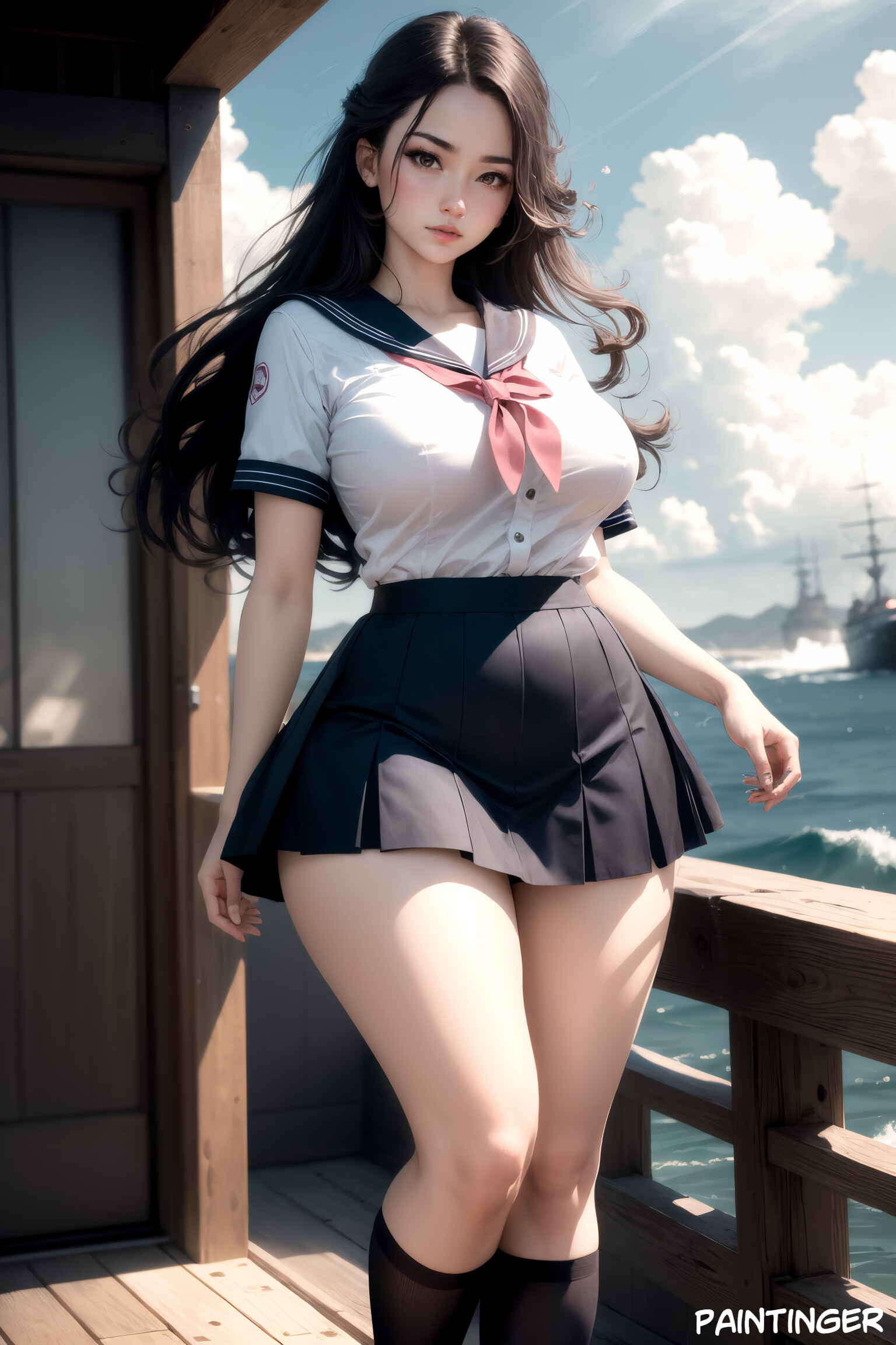 ArtStation - Sailor Girl