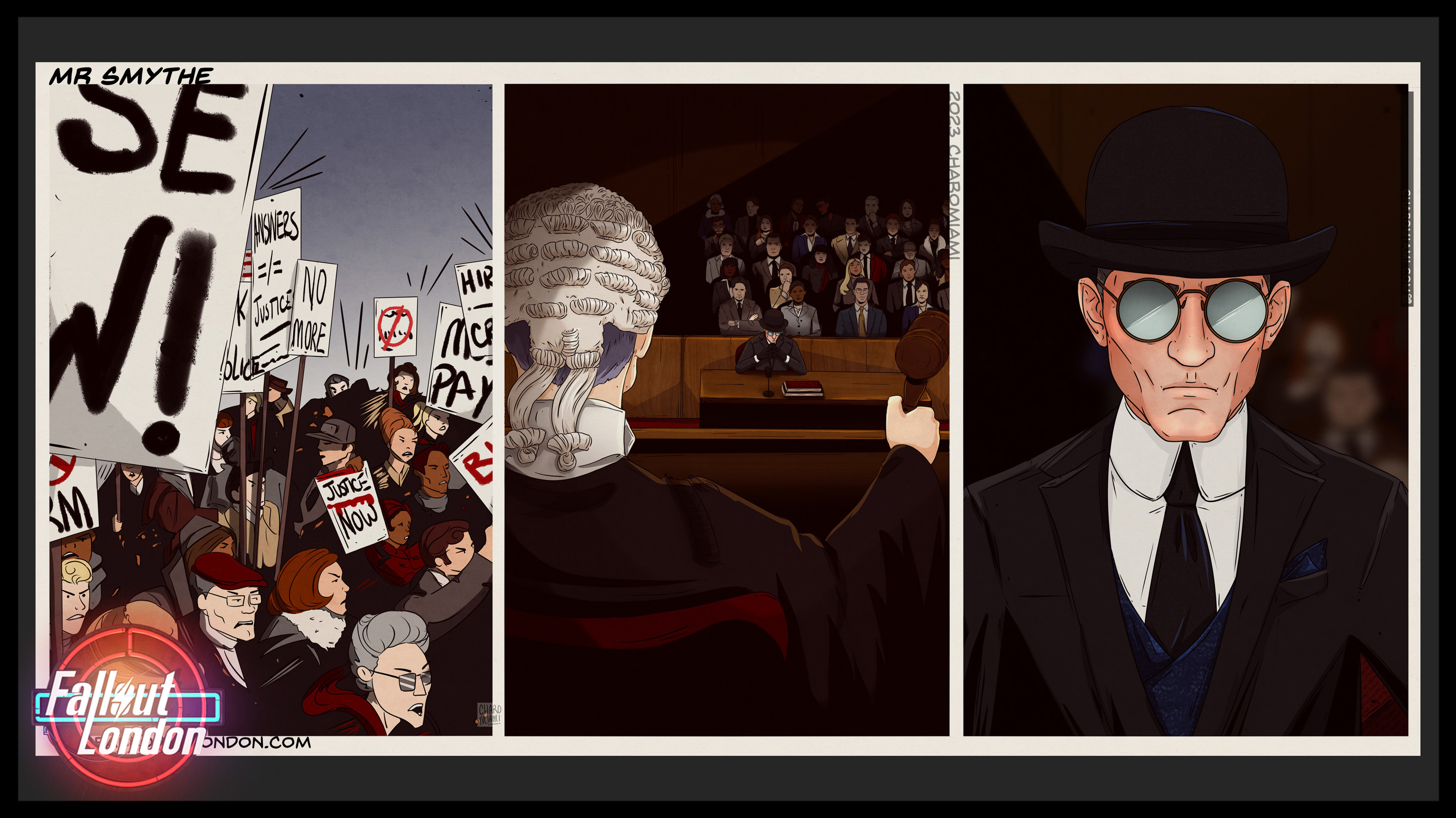 Charo Miami Studios - Mr Smythe Intro Fallout: London