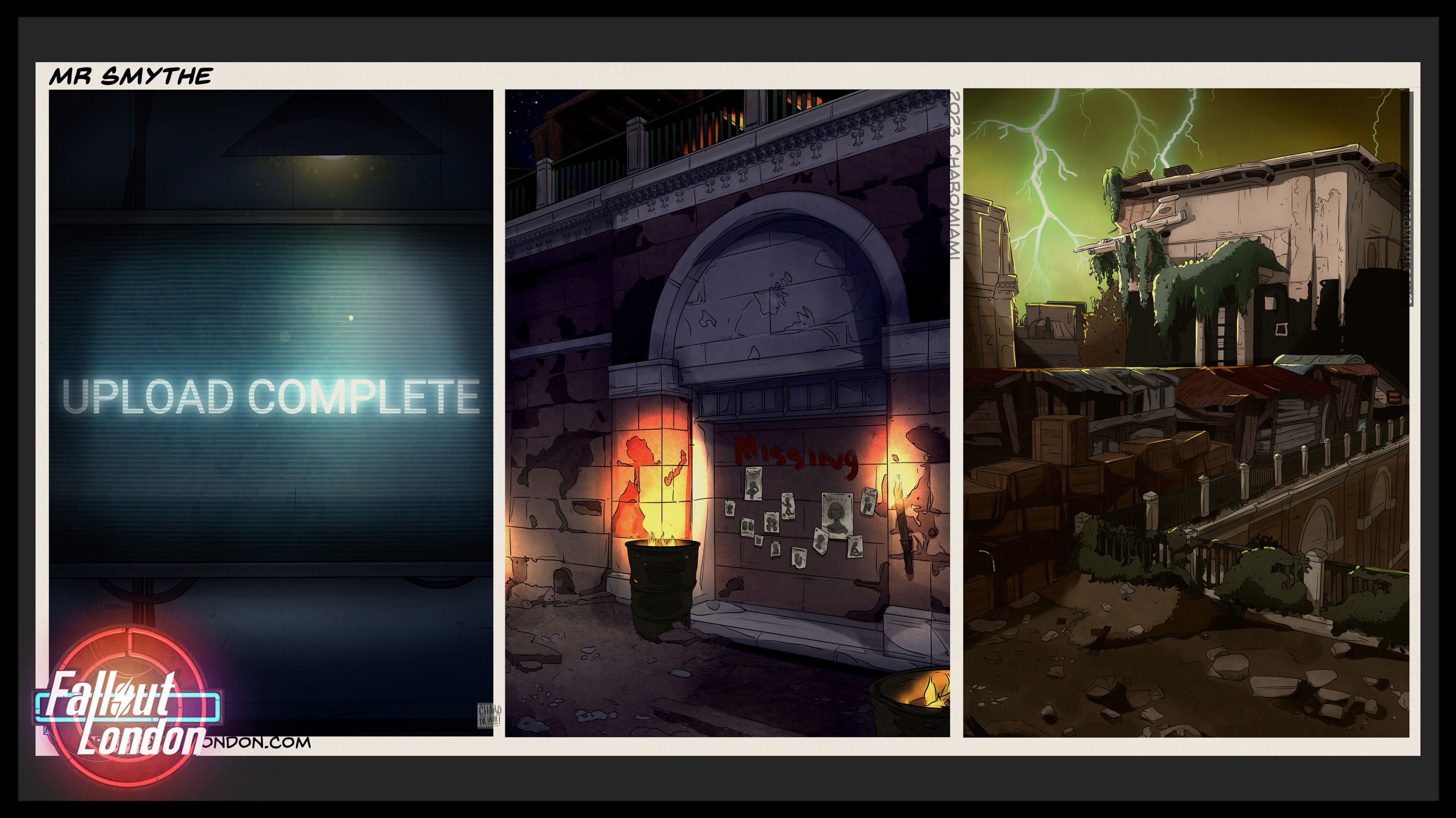 Charo Miami Studios - Mr Smythe Intro Fallout: London