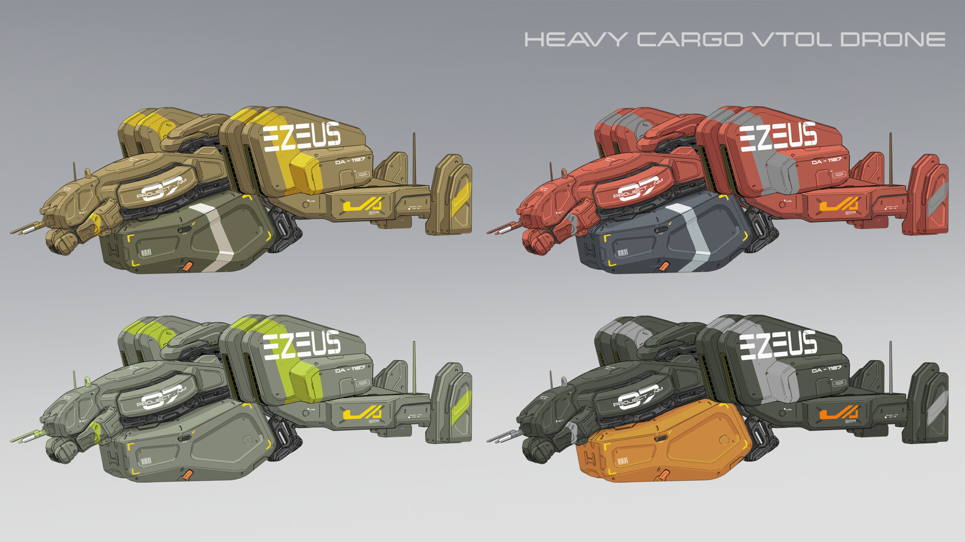 Steve Zhi - Heavy Cargo VTOL Drone