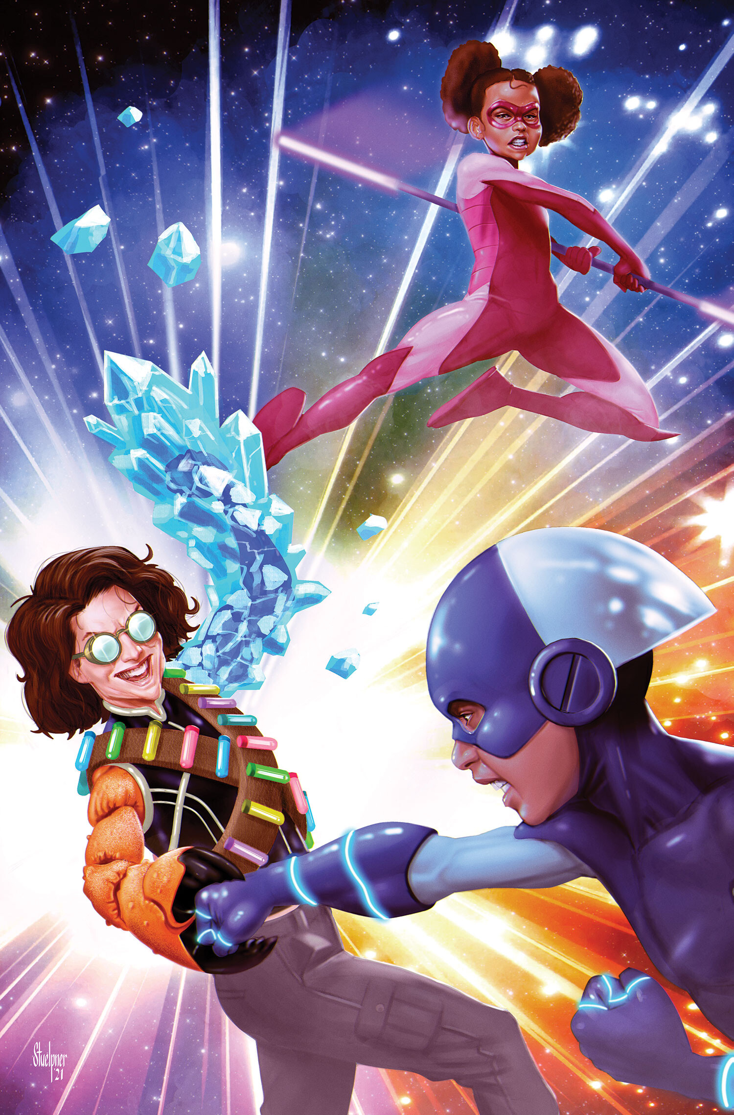 D.C. Stuelpner - Altered Matter (comic pages)