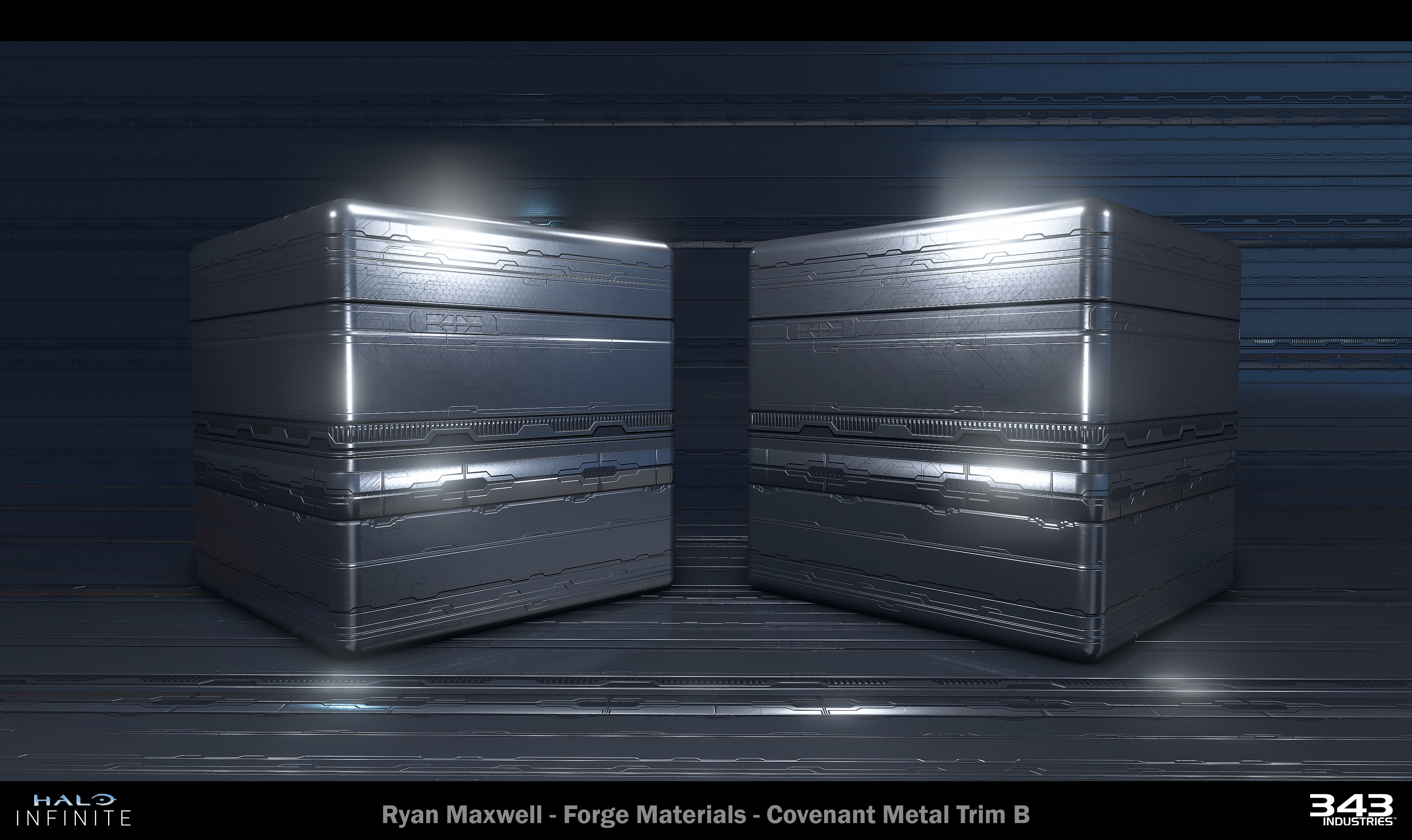 Ryan Maxwell Portfolio - Halo Infinite - Forge - Covenant Props + Materials