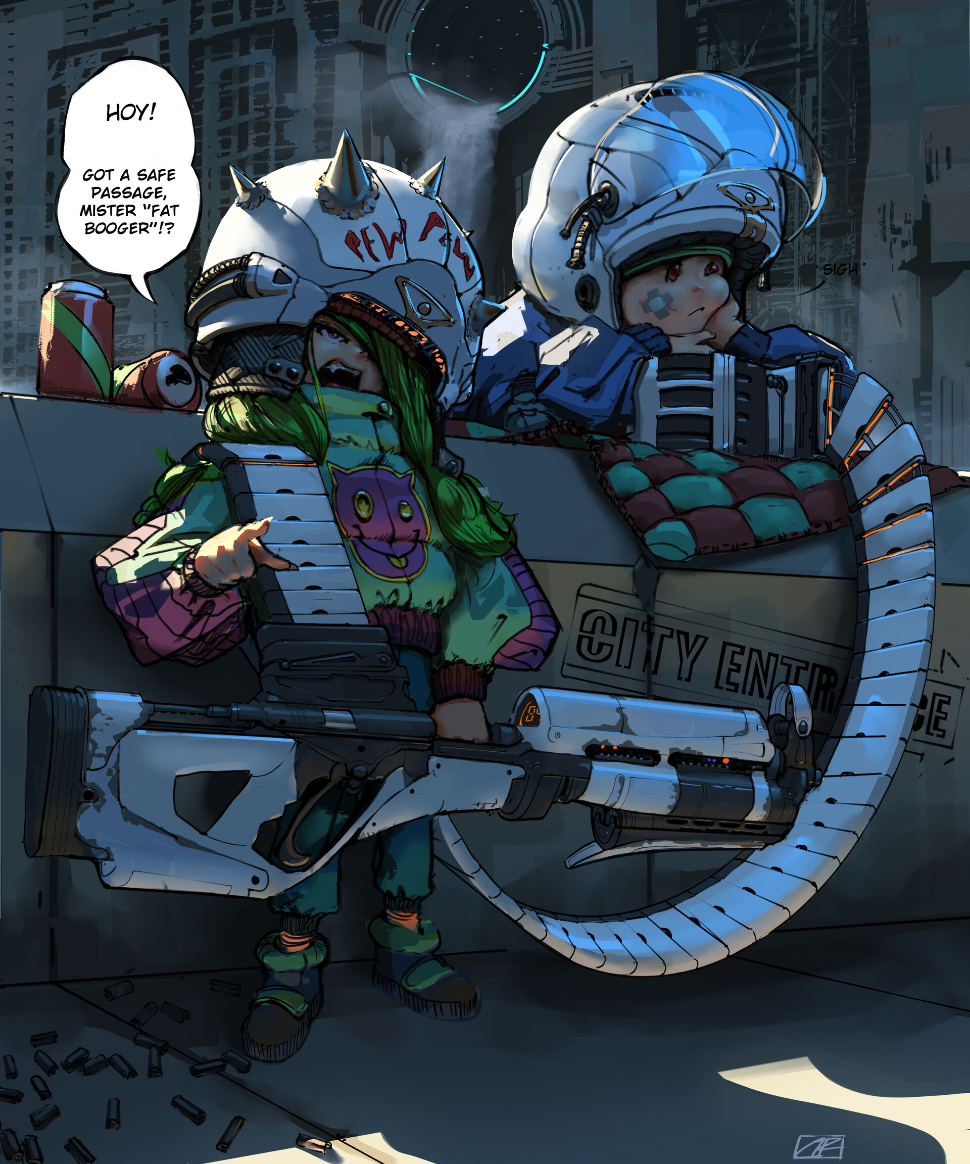 ArtStation - Young Warriors