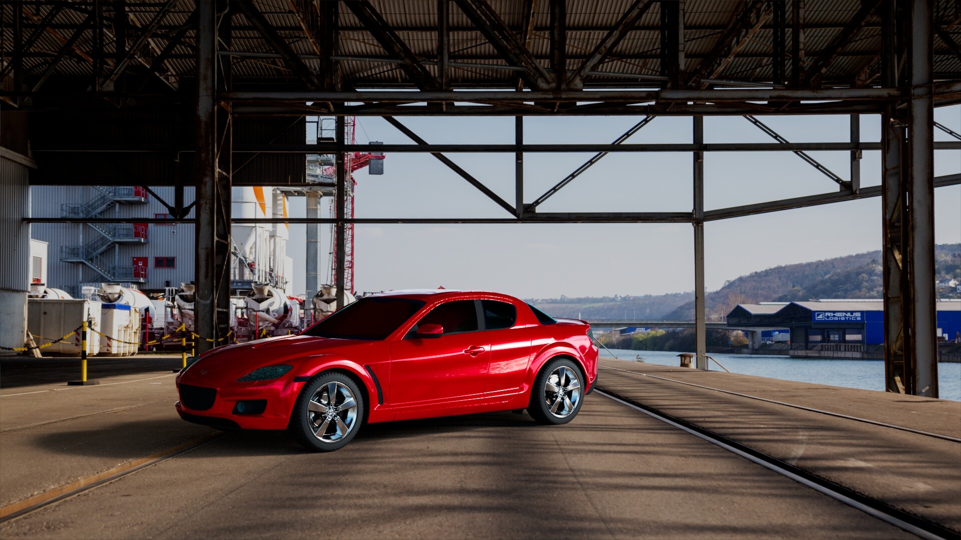 ArtStation - Realistic Car Render