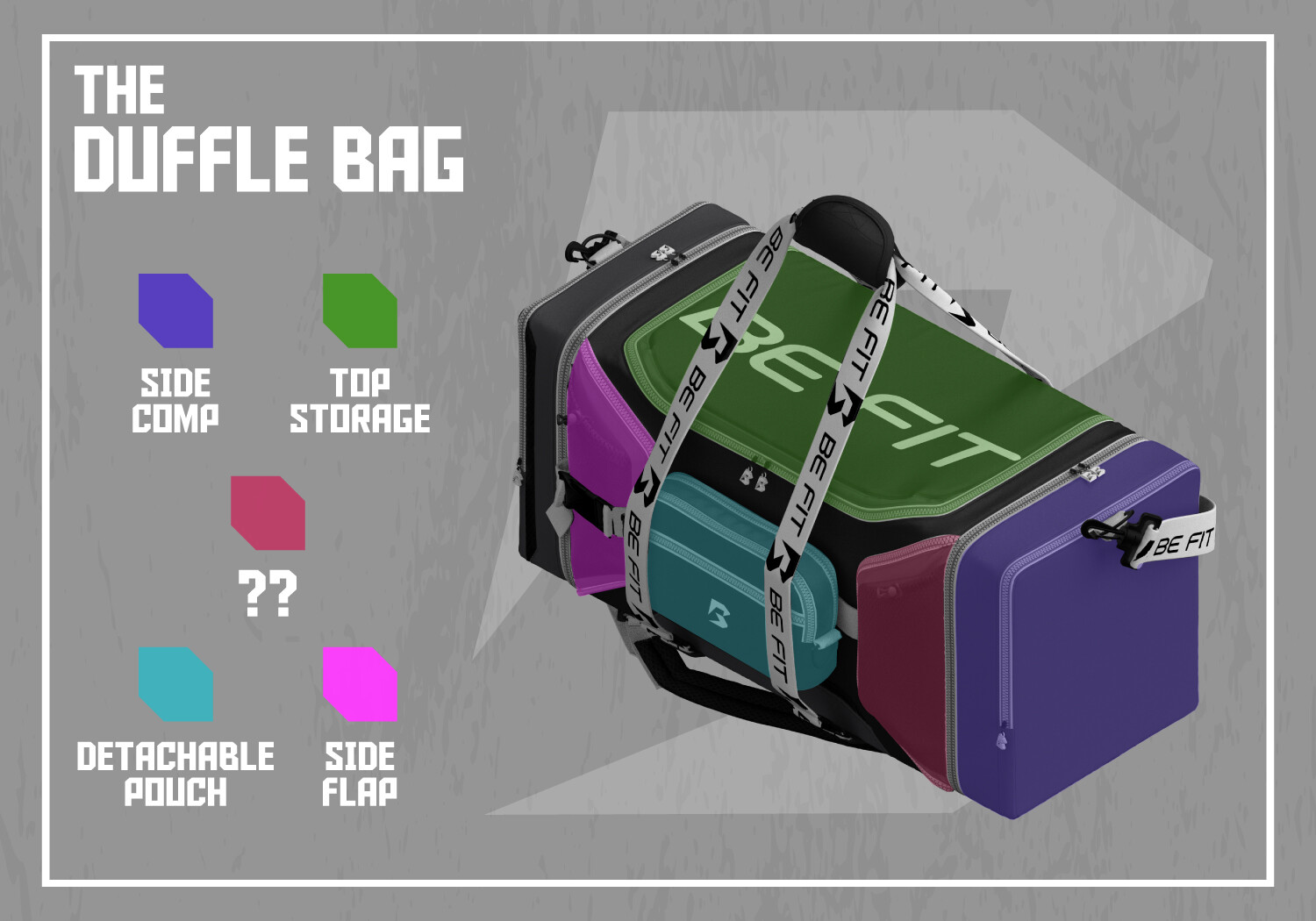 ArtStation - Pack, Carry, Go: he Be Fit Duffle Bag Revolution