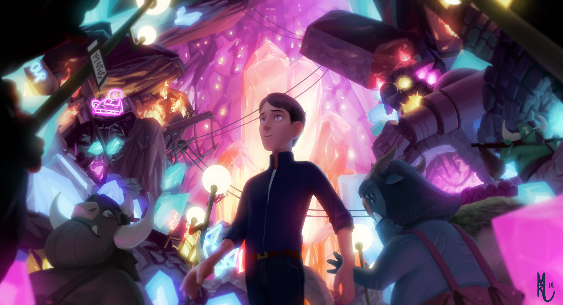 ArtStation - (DreamWorks) Trollhunters Concept Art 2018