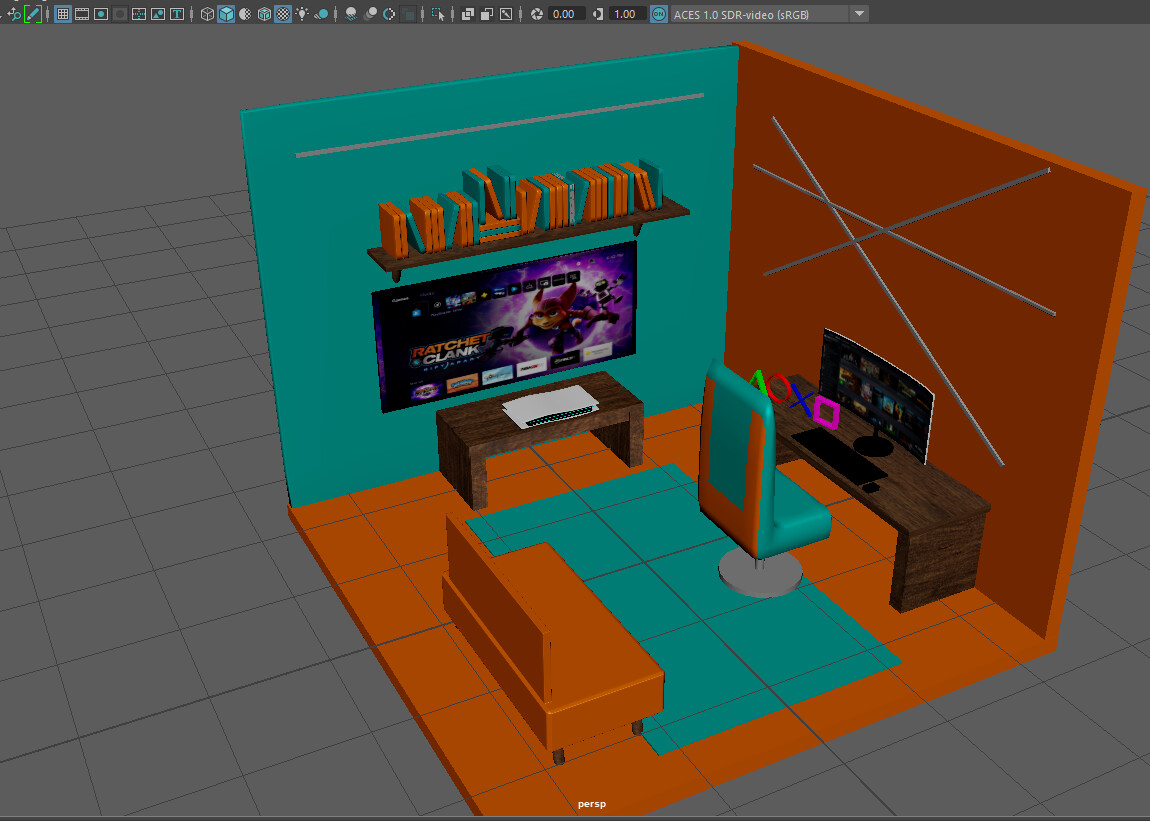 ArtStation - Game Room