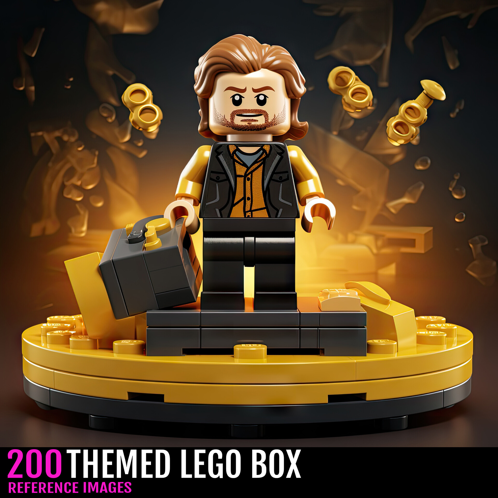 ArtStation - 200 THEMED LEGO BOX / 4K