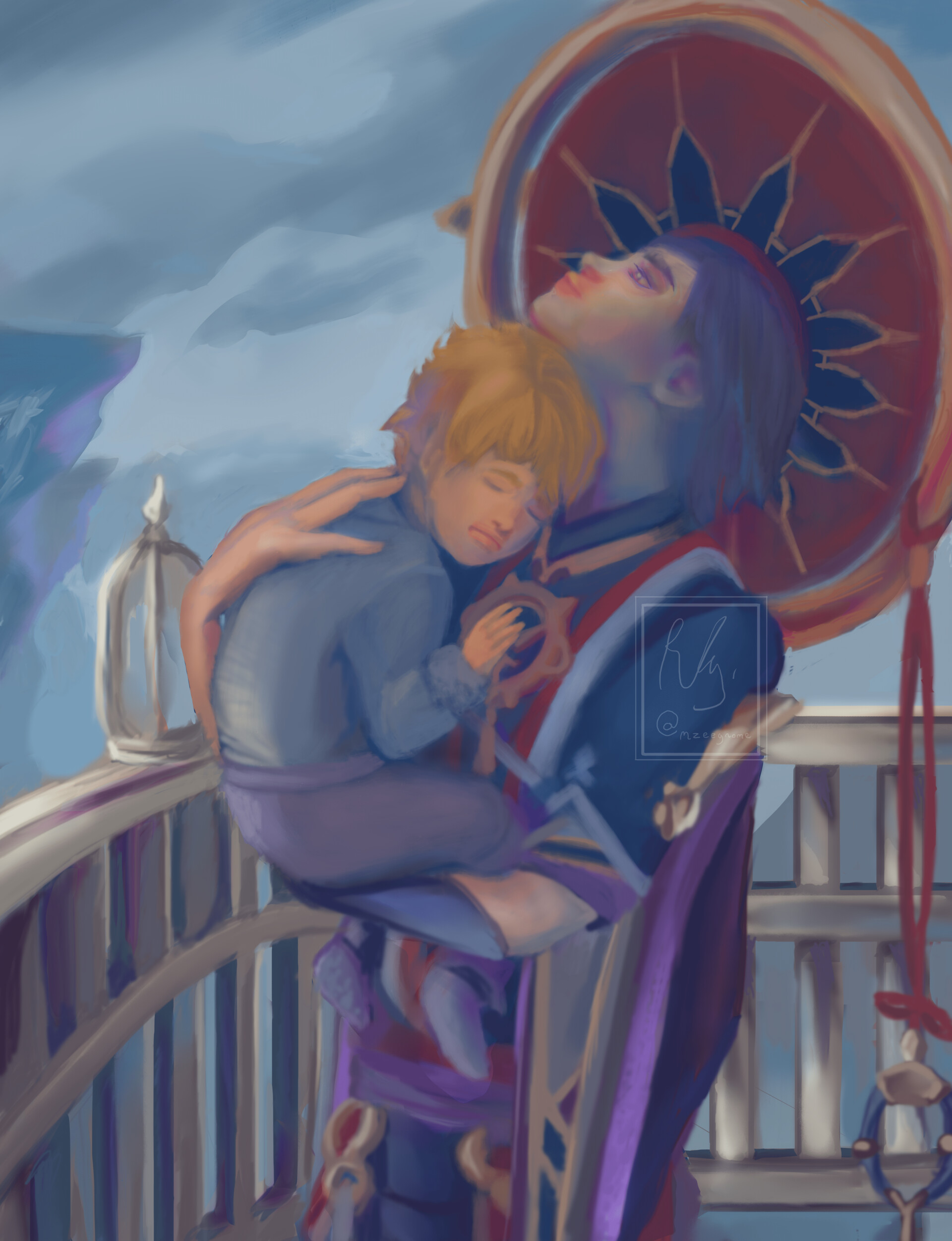 ArtStation - Scaramouche & Tartaglia Artwork