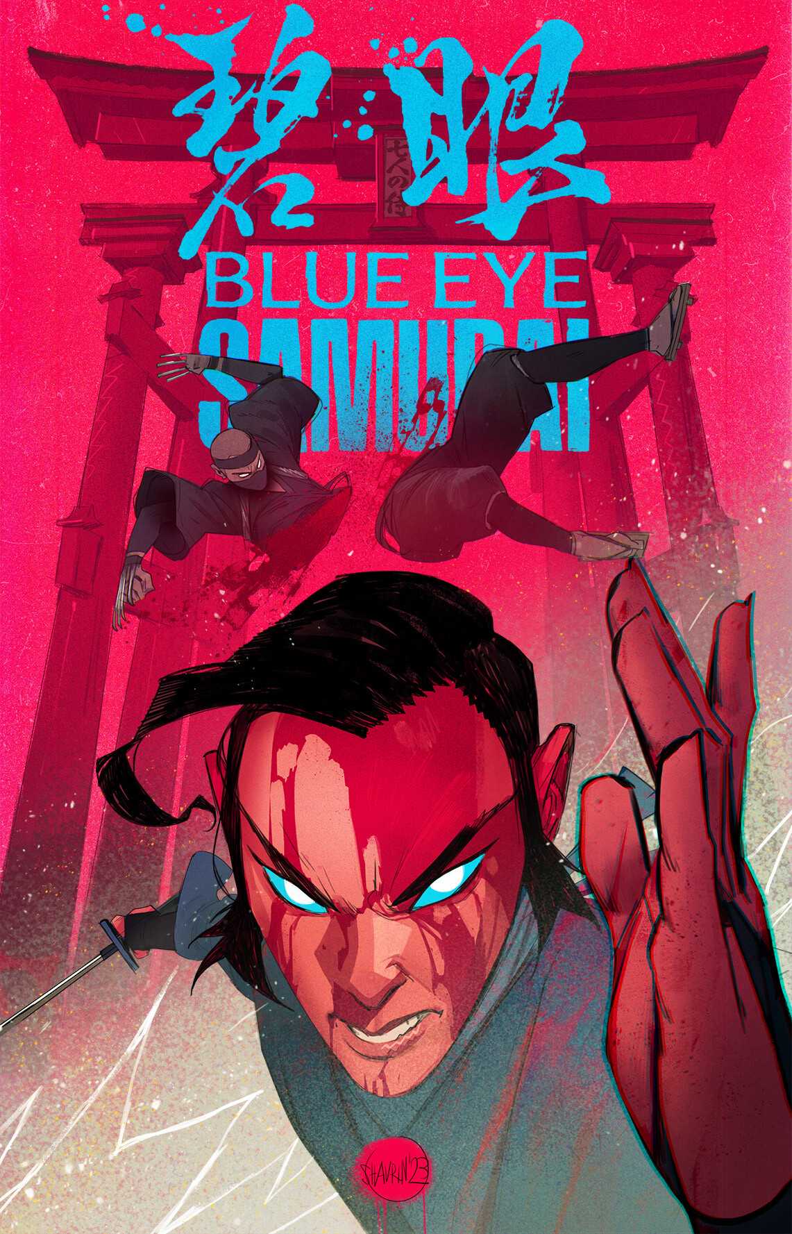 ArtStation - BLUE EYE SAMURAI shavrin netflix