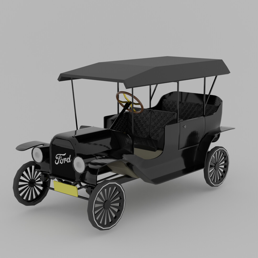 ArtStation - Ford Model T