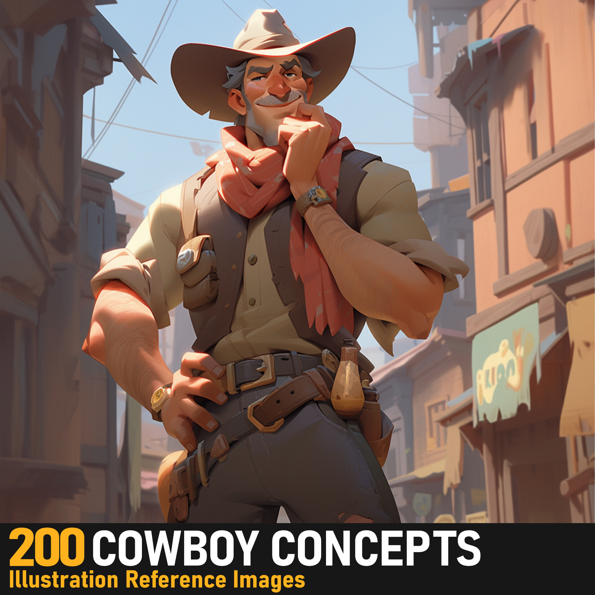 ArtStation - Cowboy Concepts|4K Reference Images