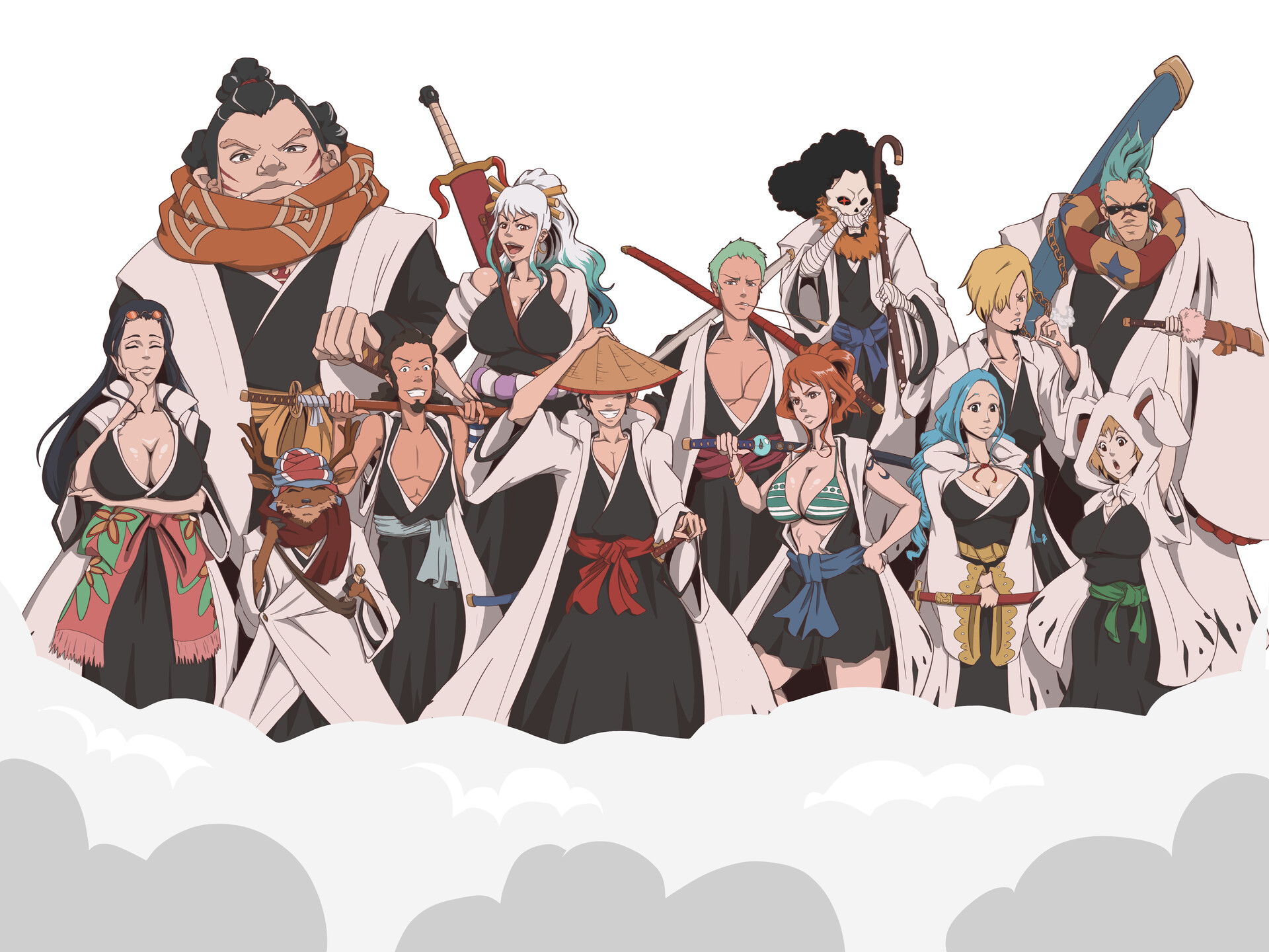 ArtStation - The Straw Hat 13 (One Piece/Bleach)