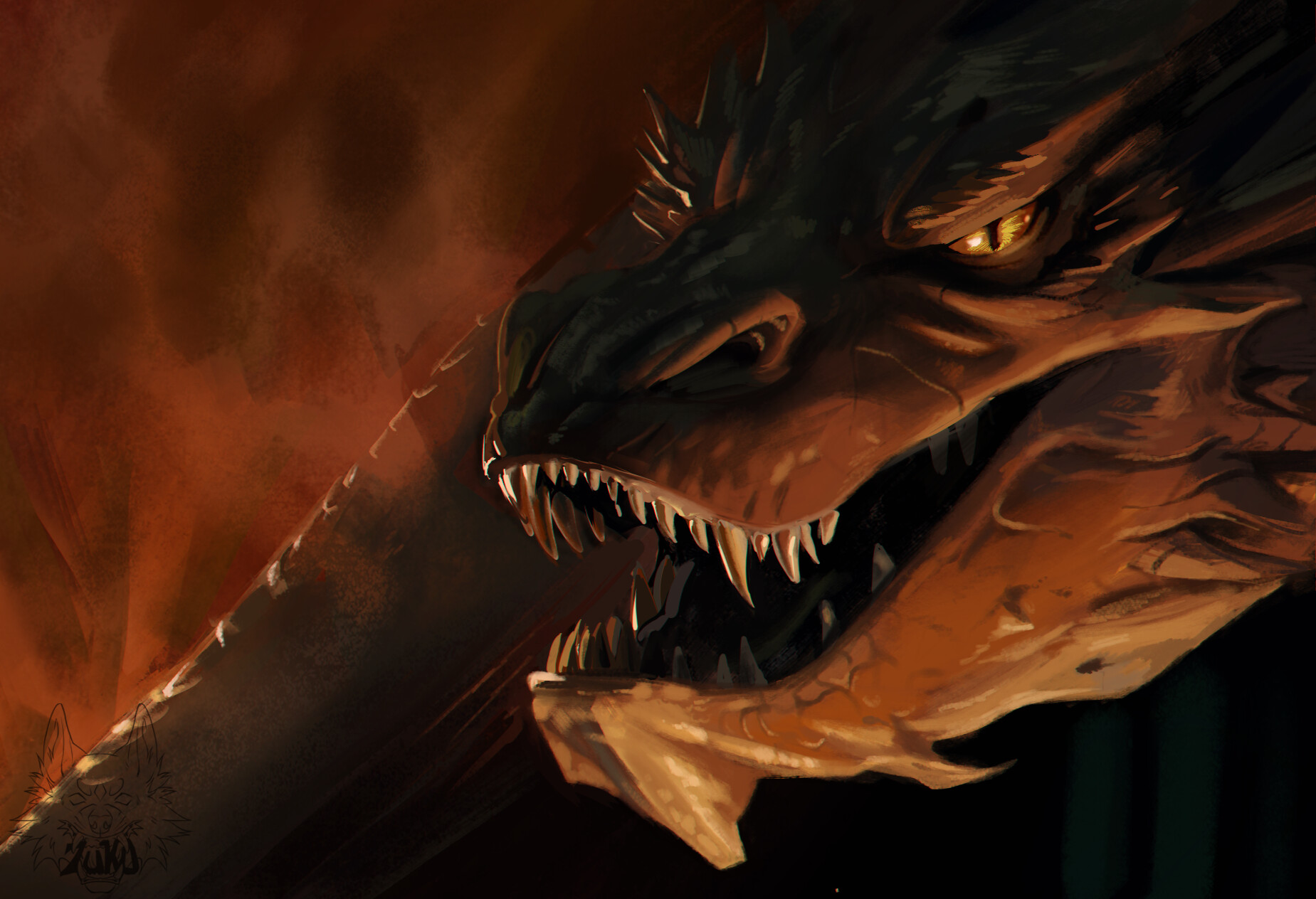 ArtStation - smaug fanart