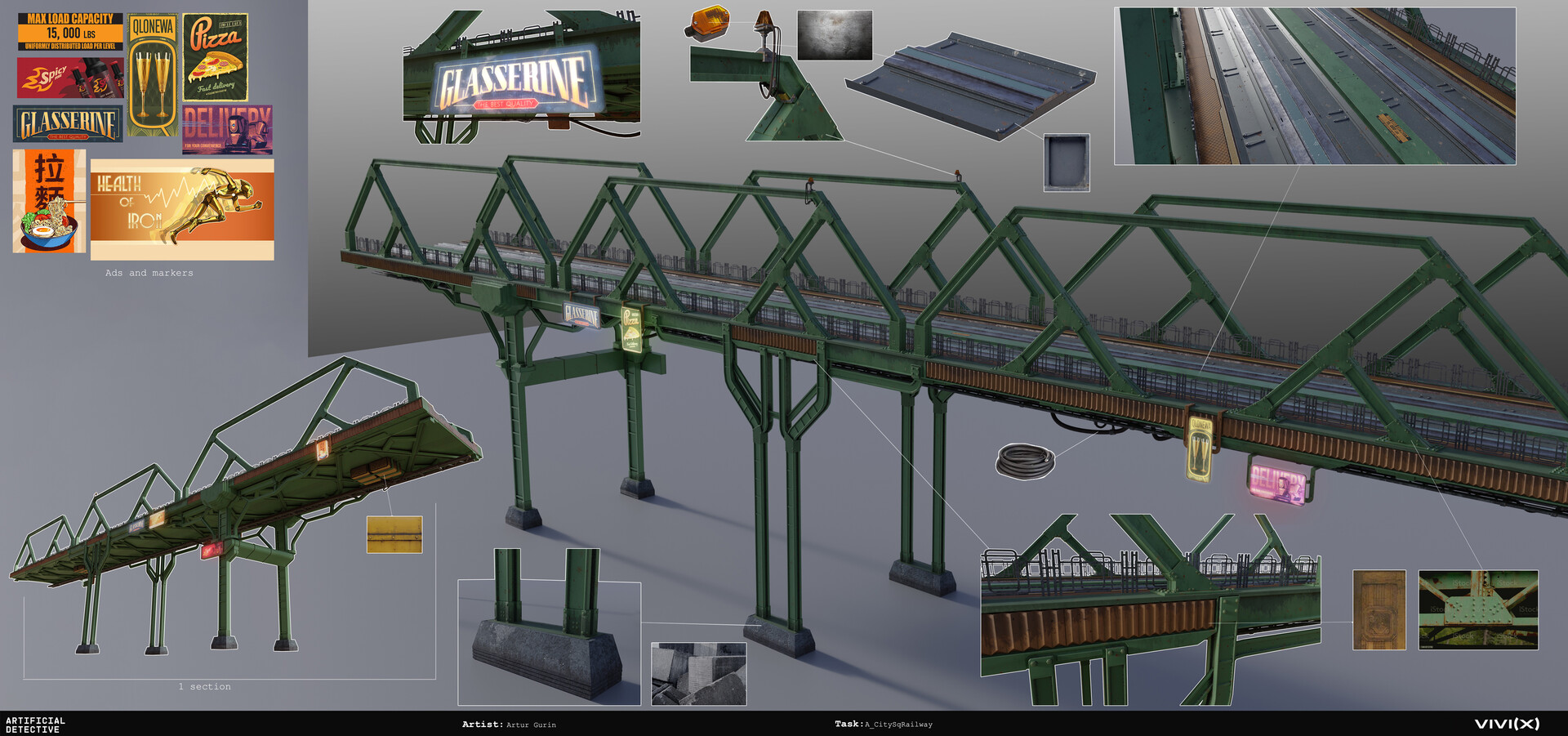 Artur Gurin - Artificial Detective - Props design