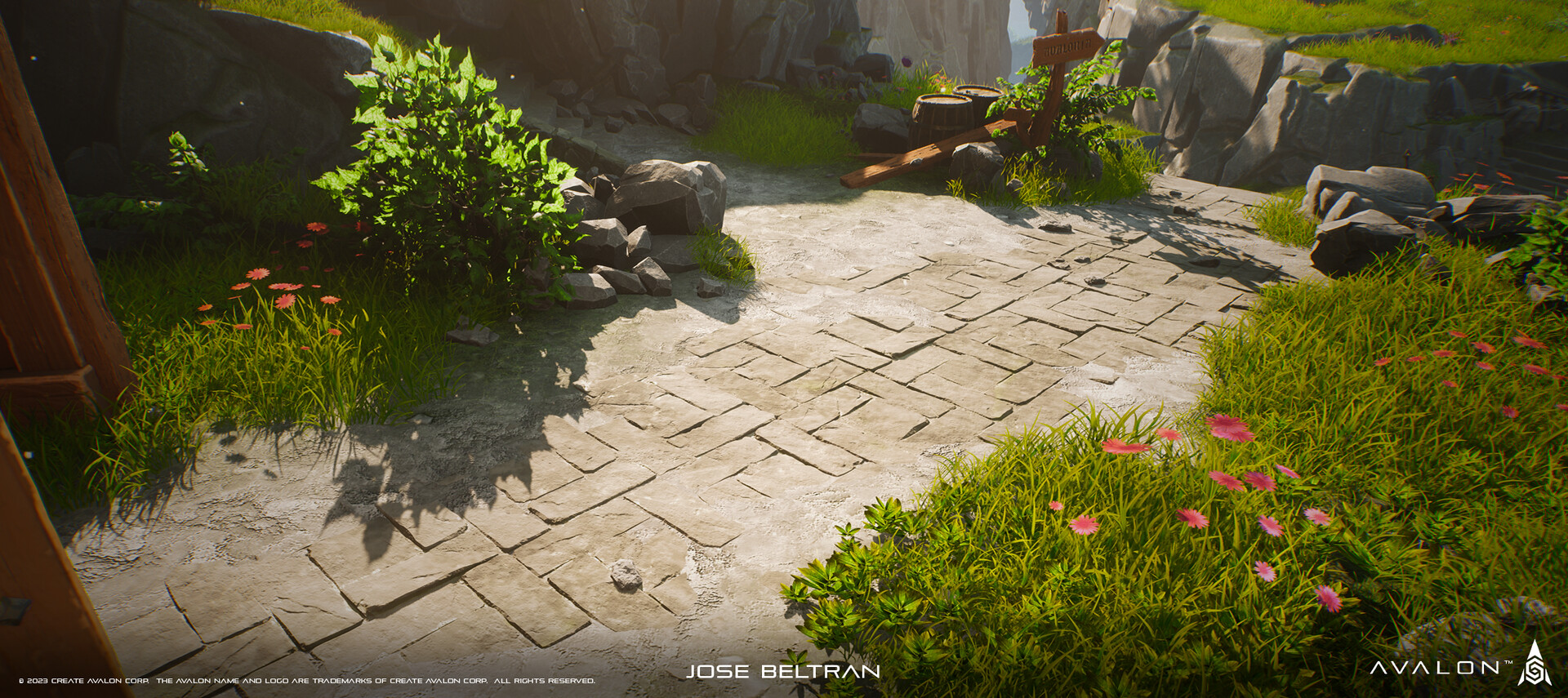 José Beltrán - AVALON - Stone floor tiles & Steps