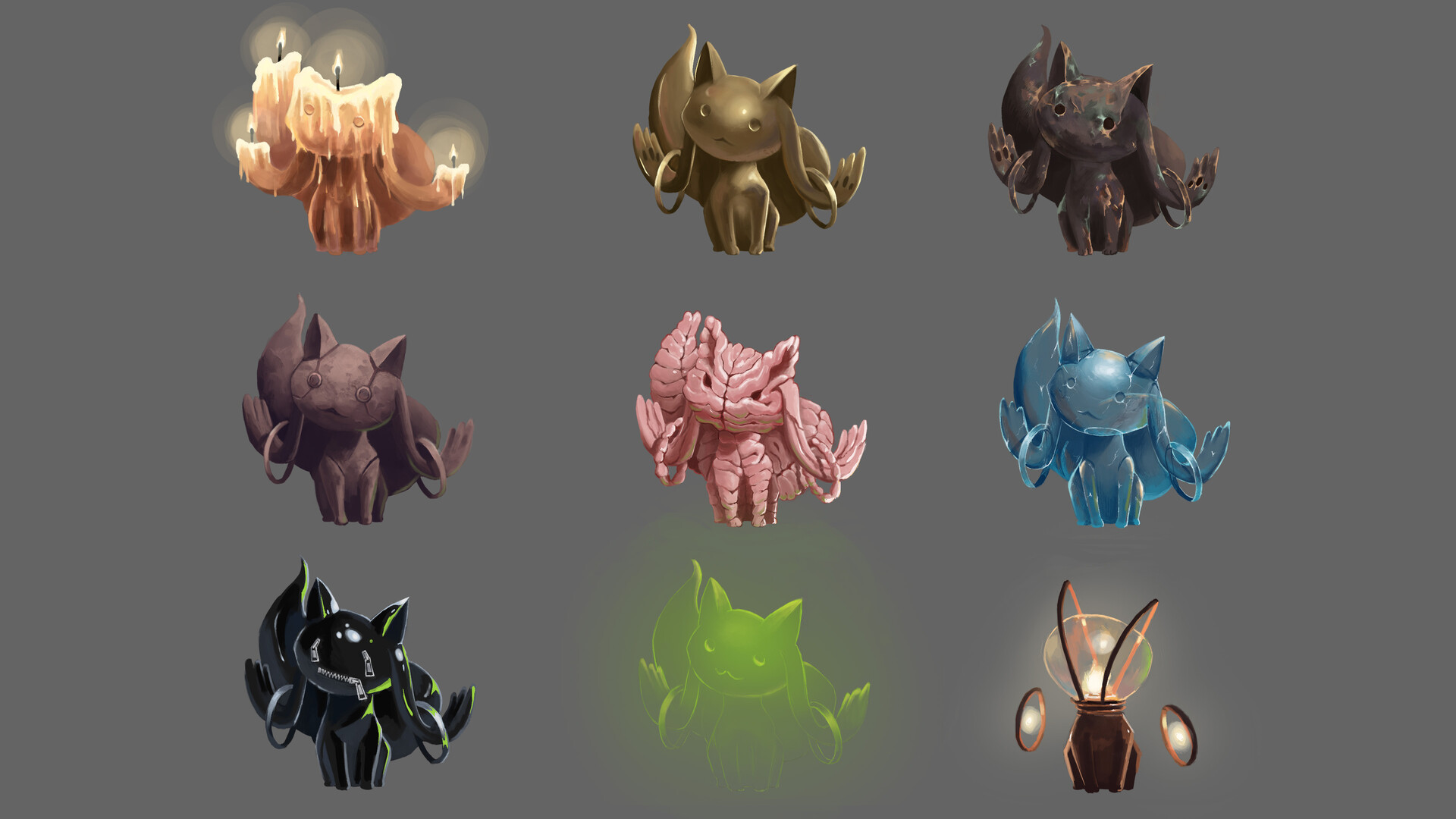 ArtStation - Set of Material studies