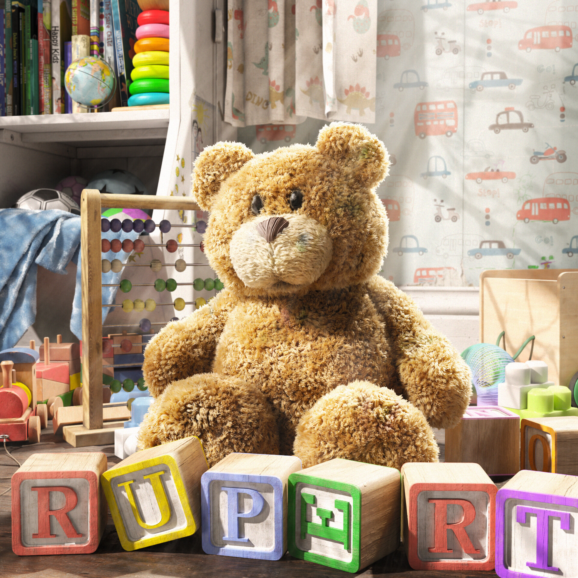 ArtStation - Rupert The Bear