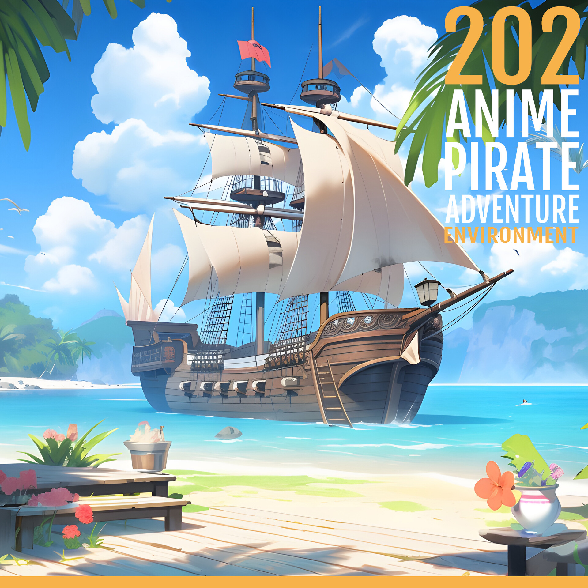 Artificial Dimension - 202 Anime Pirate Adventure Environment