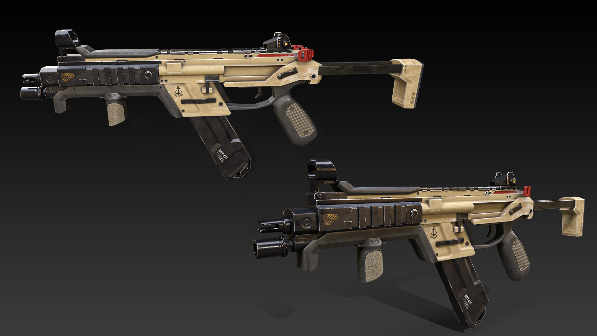 ArtStation - R-99 SMG