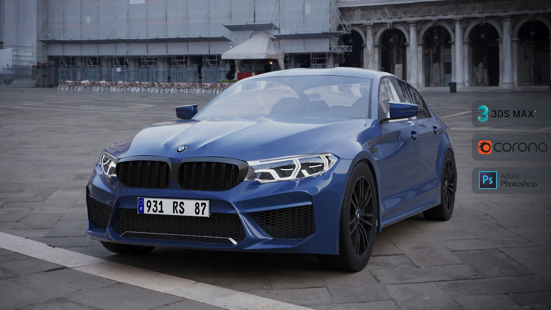 ArtStation - BMW modeling and rendering