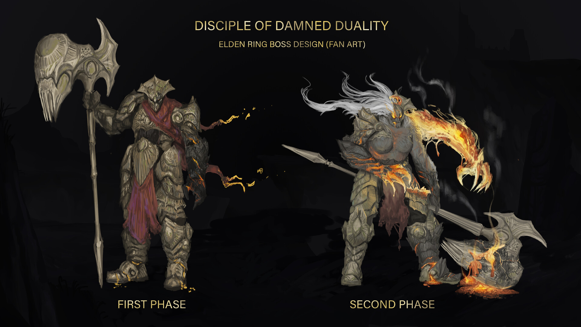 ArtStation - Disciple of Damned Duality