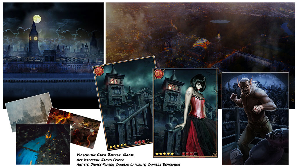 James Fraser - CCG Card Concept art