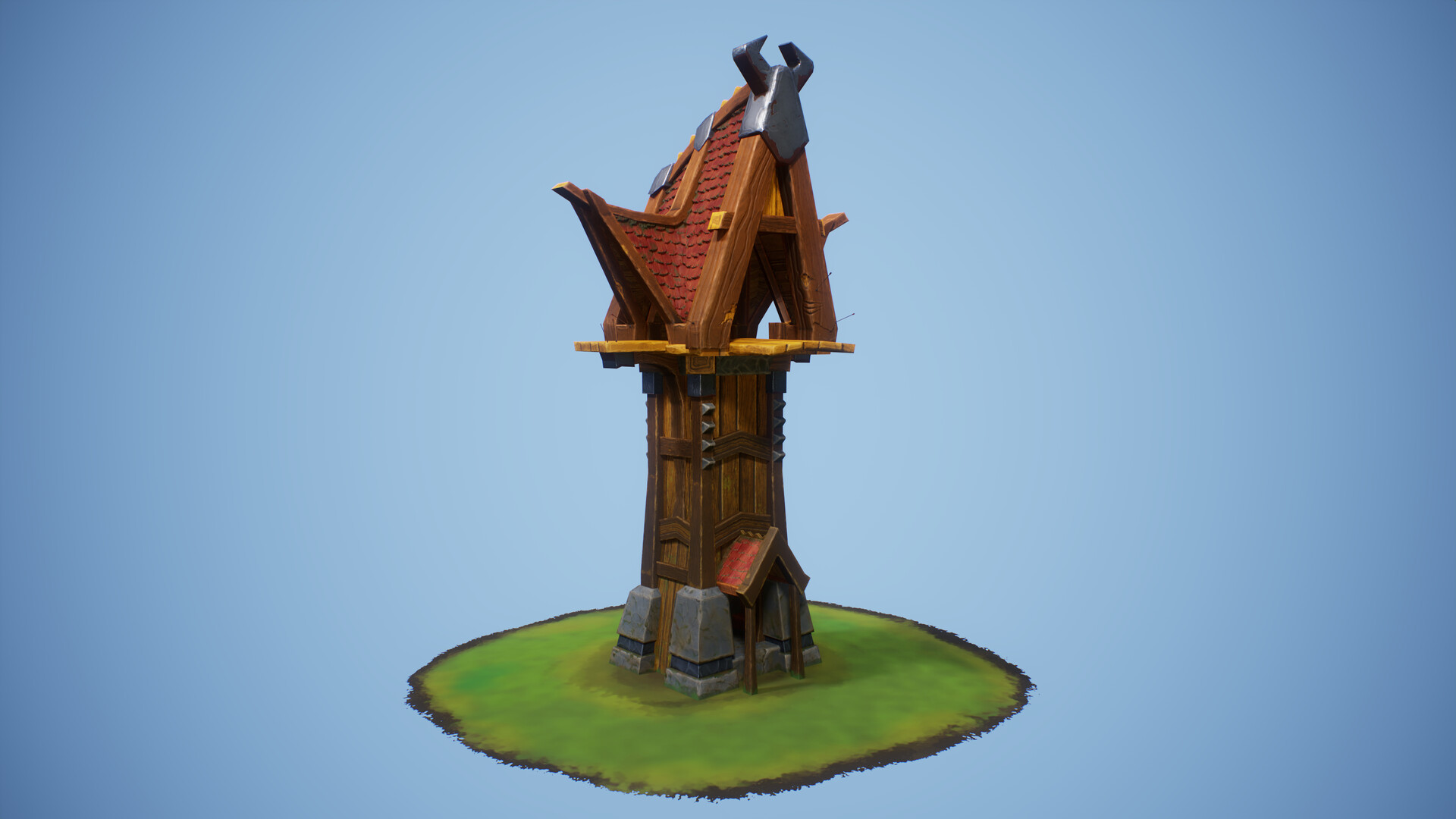 ArtStation - Stylized Watchtower