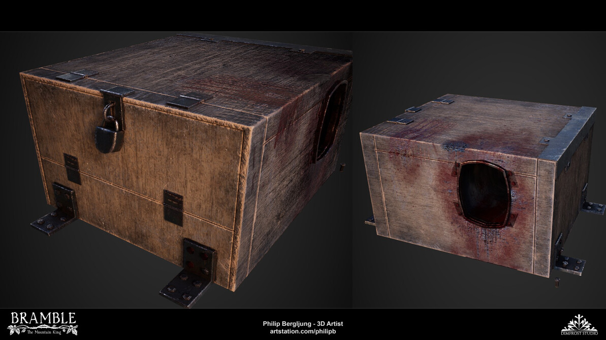 ArtStation - Bramble - The Mountain King Props